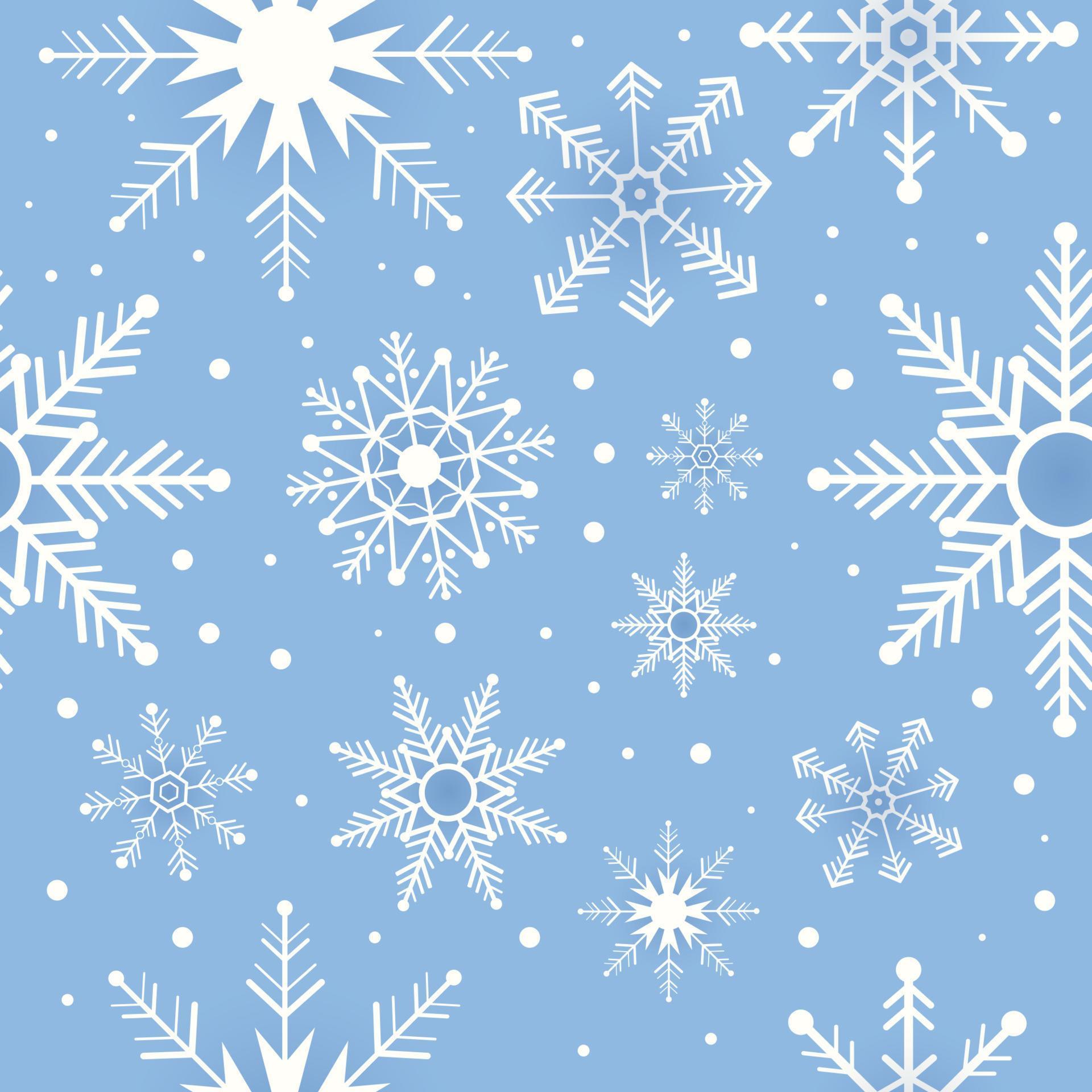 Snowflakes Seamless Pattern Background 13973070 Vector Art at Vecteezy