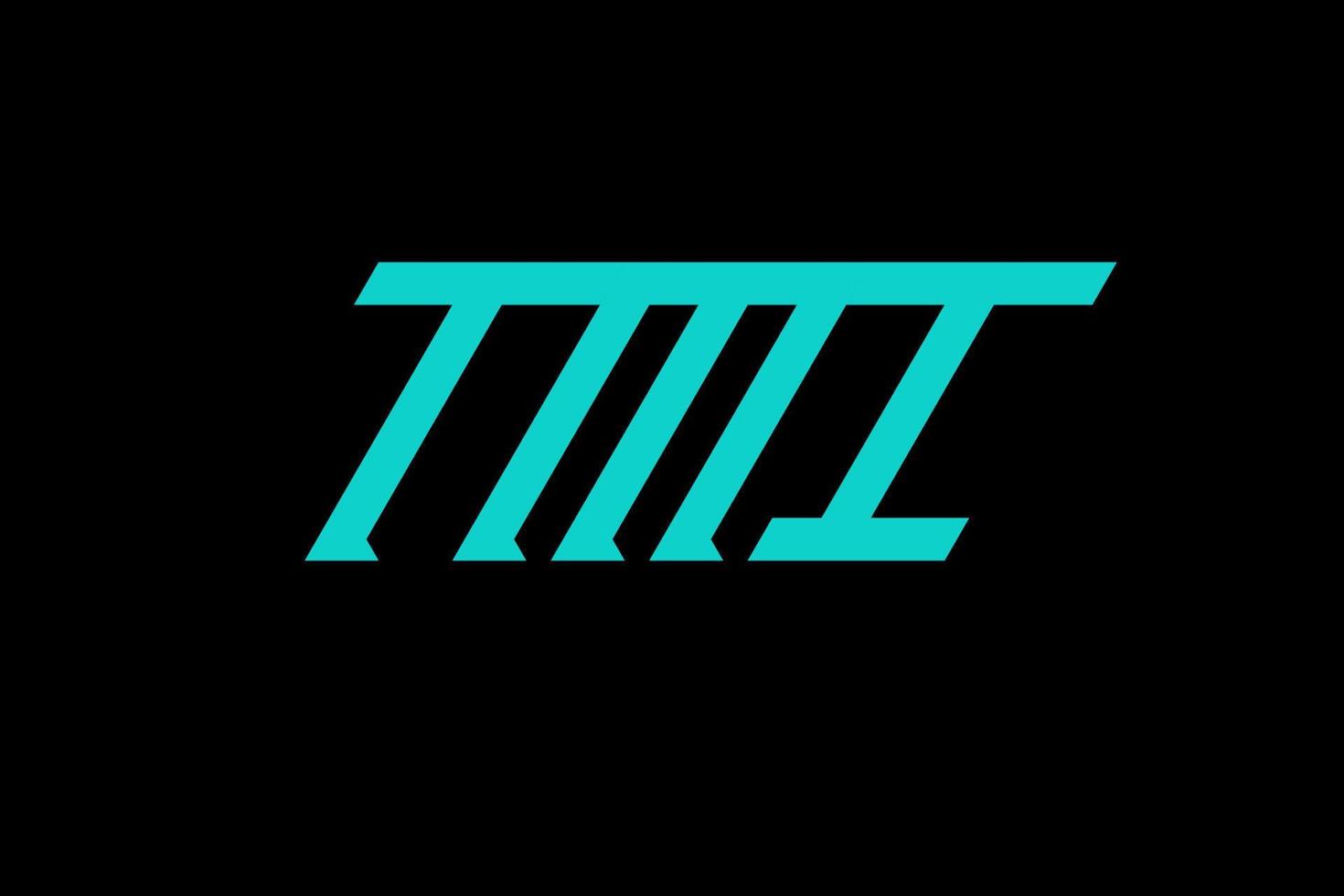 diseño de logotipo de letra y alfabeto tmi 13975913 Vector en Vecteezy