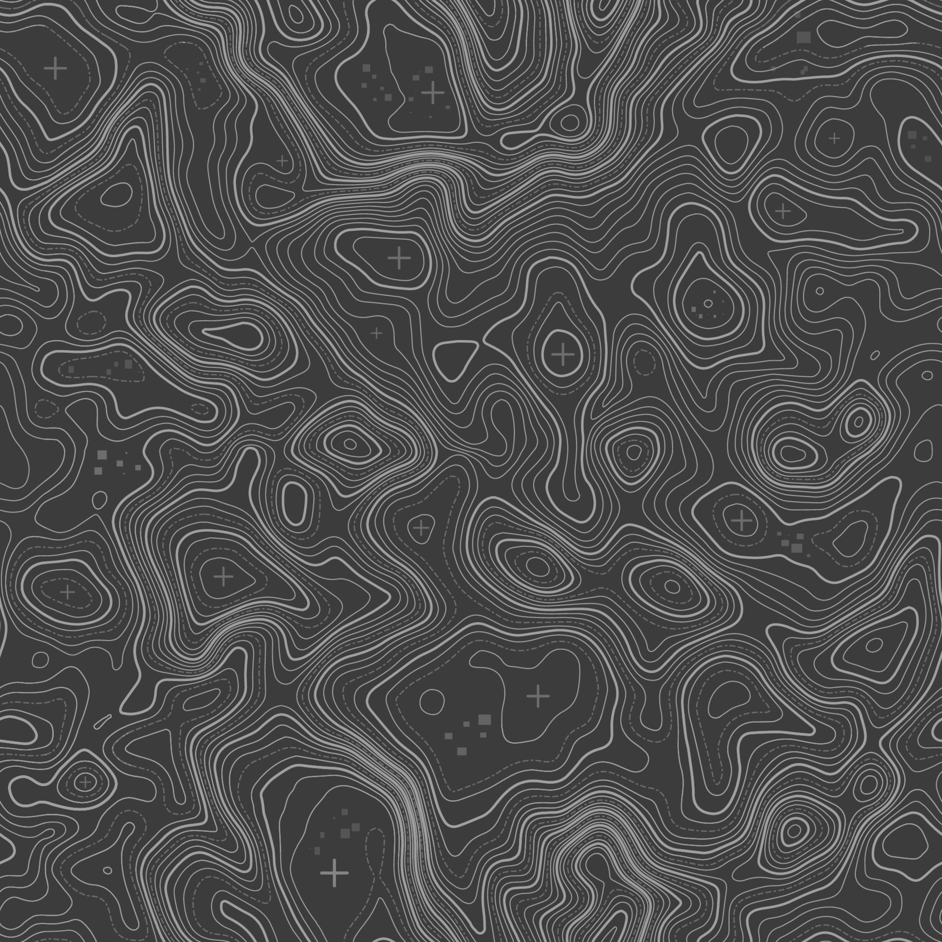 Seamless Pattern Topographic Map Background With Space For Copy