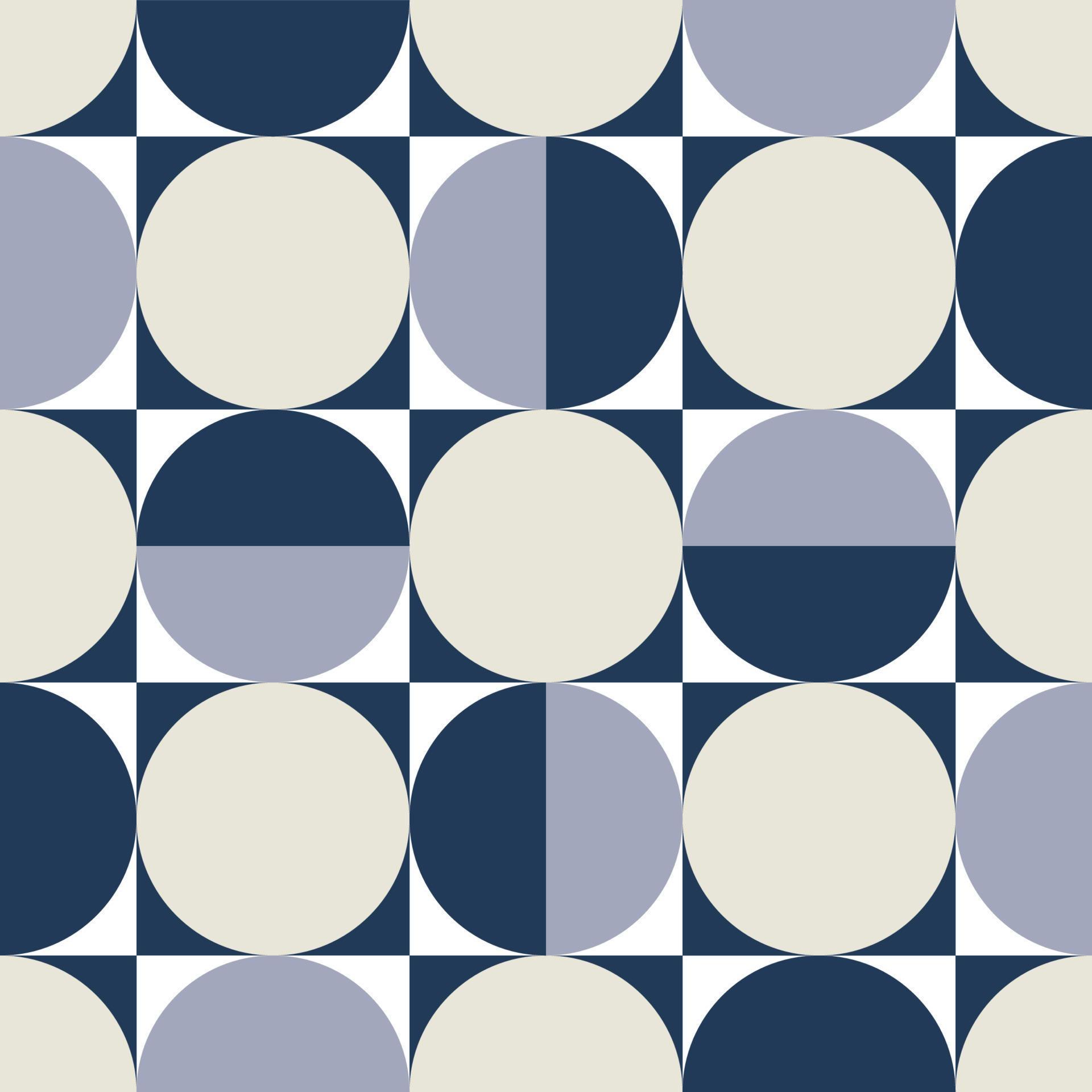 Abstract circle pattern. Abstract blue-white geometric small circle and ...