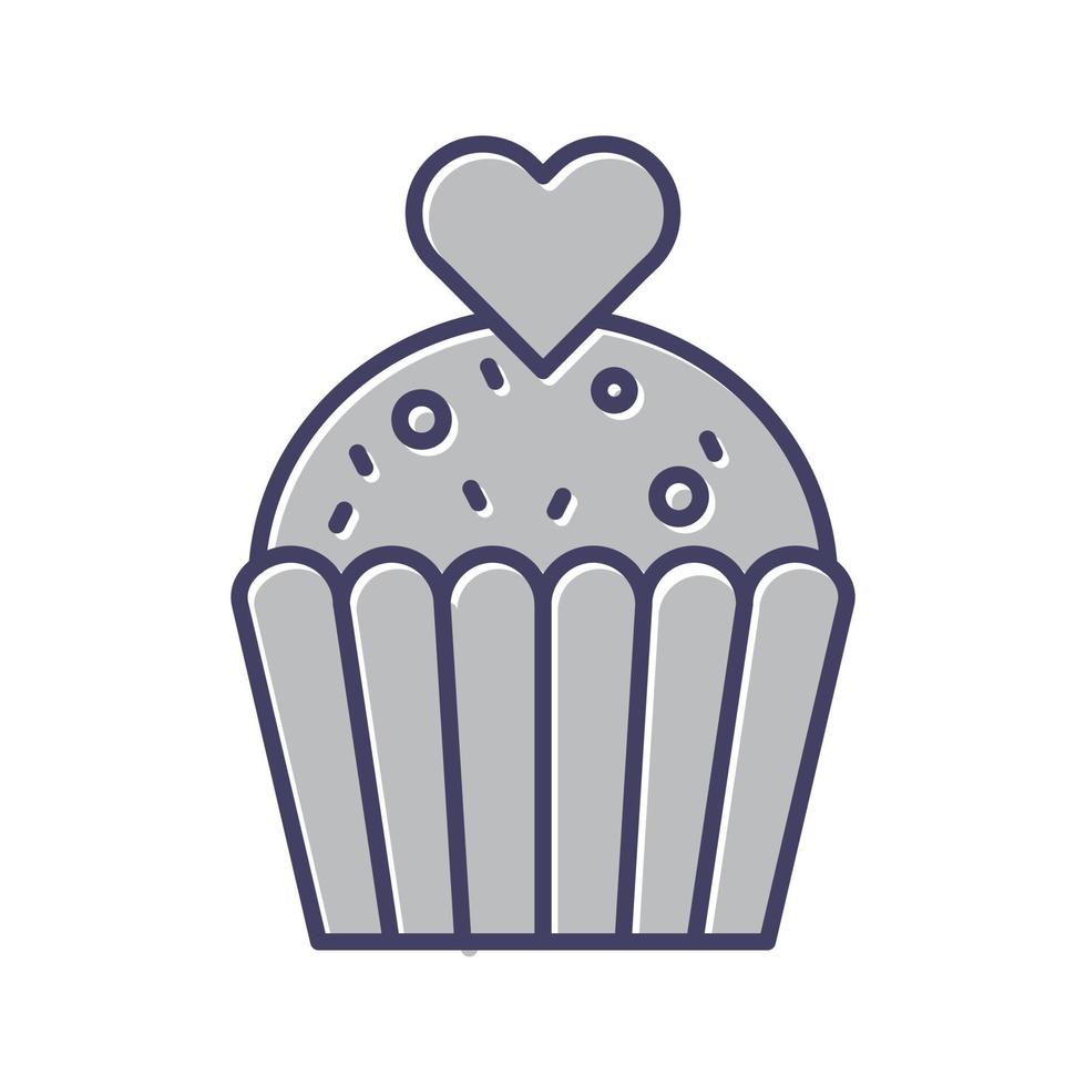 Cupcake Vector Icon 13987778 Vector Art At Vecteezy