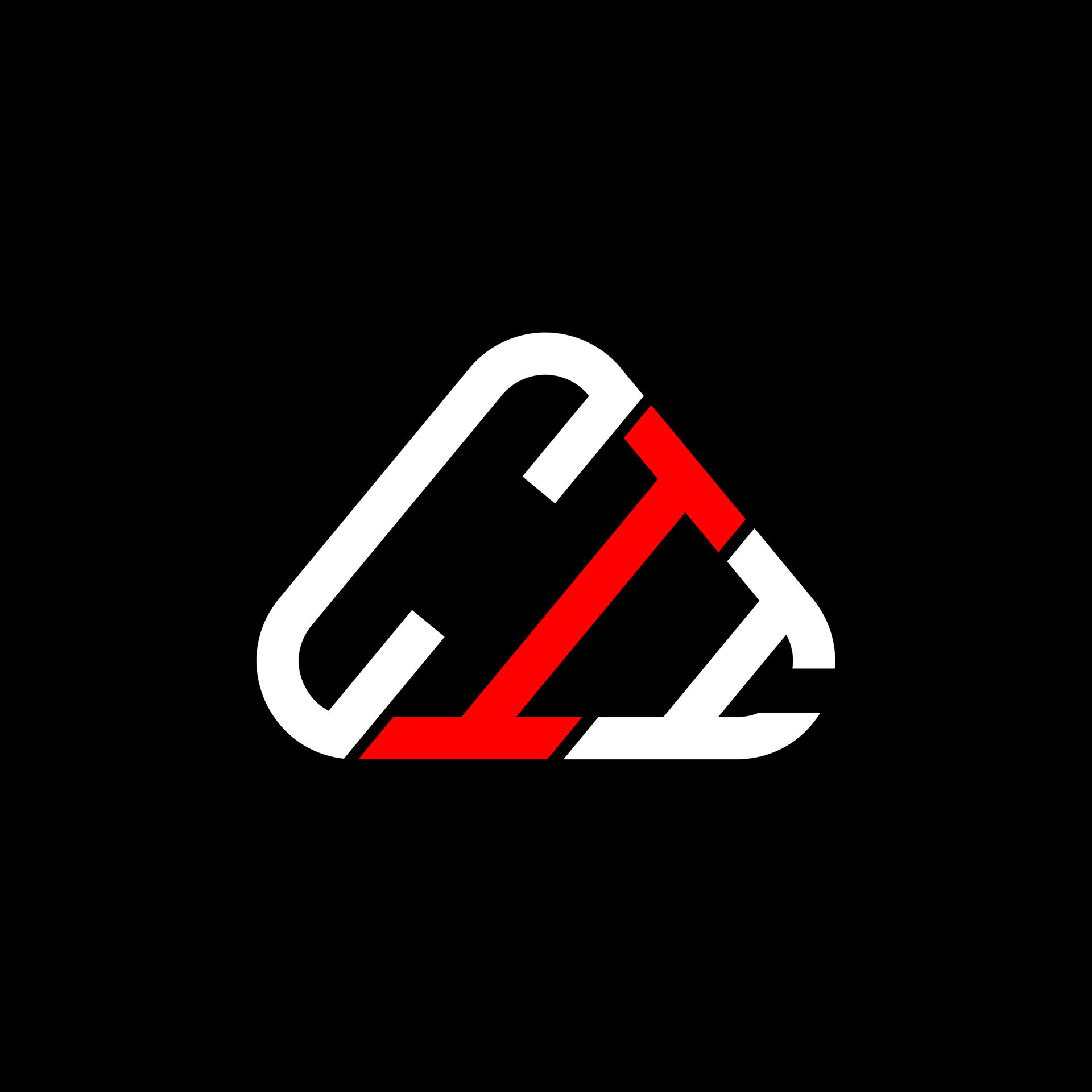 Cii Letter Logo Creative Design With Vector Graphic Cii Simple And Modern Logo In Round