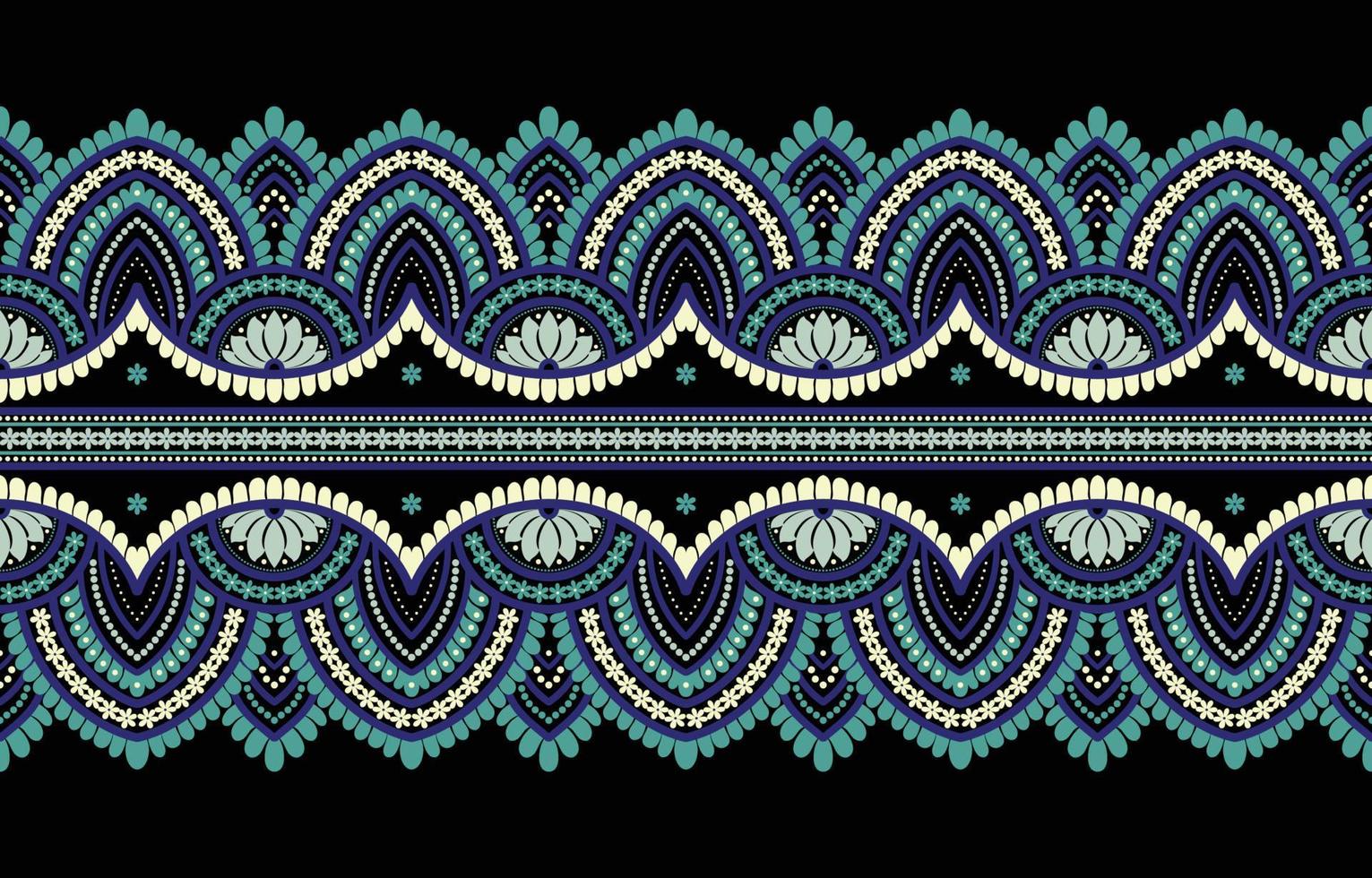 Abstract Ethnic Geometric Pattern Design Background For Wallpaper Or