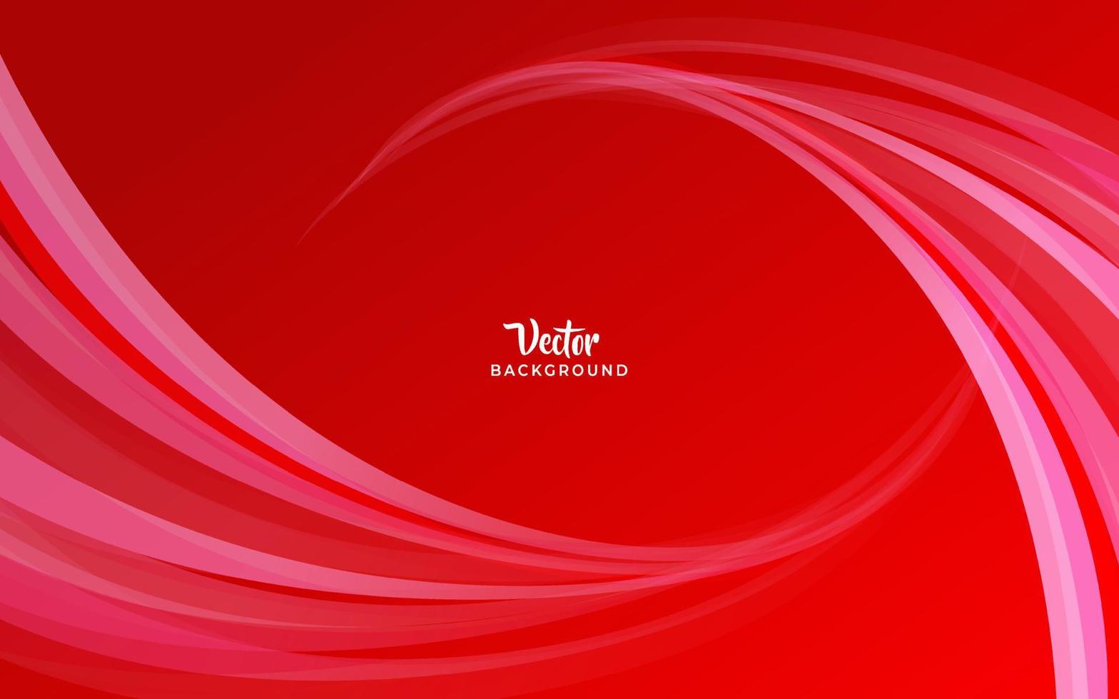 Red Abstract Vector Background. Wave Background. Vector Illustration ...