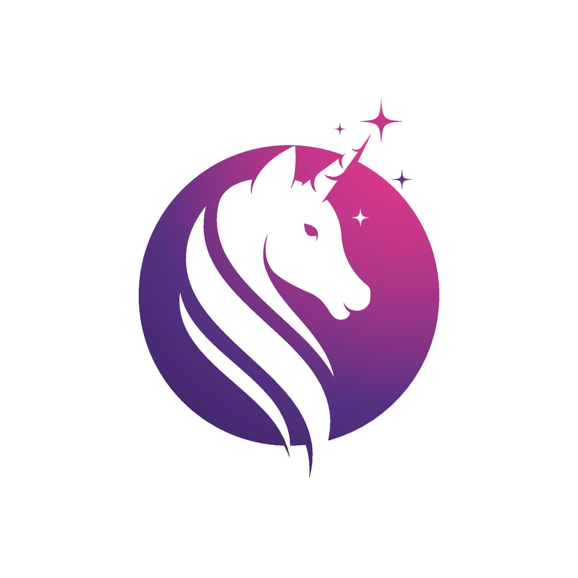 Unicorn Logo icon vector illustration 13996289 Vector Art at Vecteezy