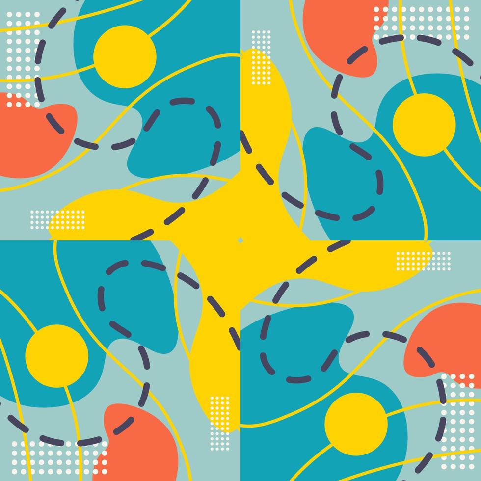 Doodle art abstract pattern design 13996928 Vector Art at Vecteezy