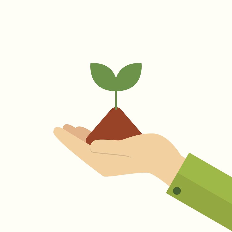 Hand holding young plant 13998439 Vector Art at Vecteezy Hand holding young plant 13998439 Vector Art at Vecteezy