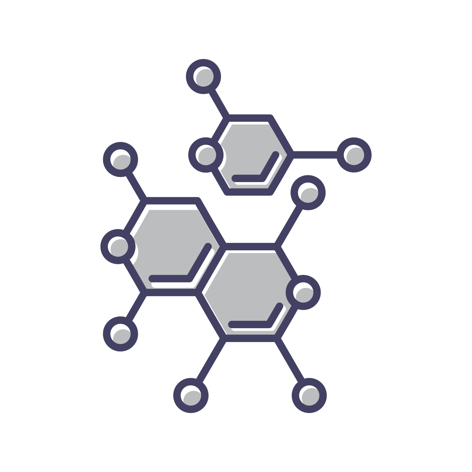 Molecules Vector Icon 13998480 Vector Art At Vecteezy