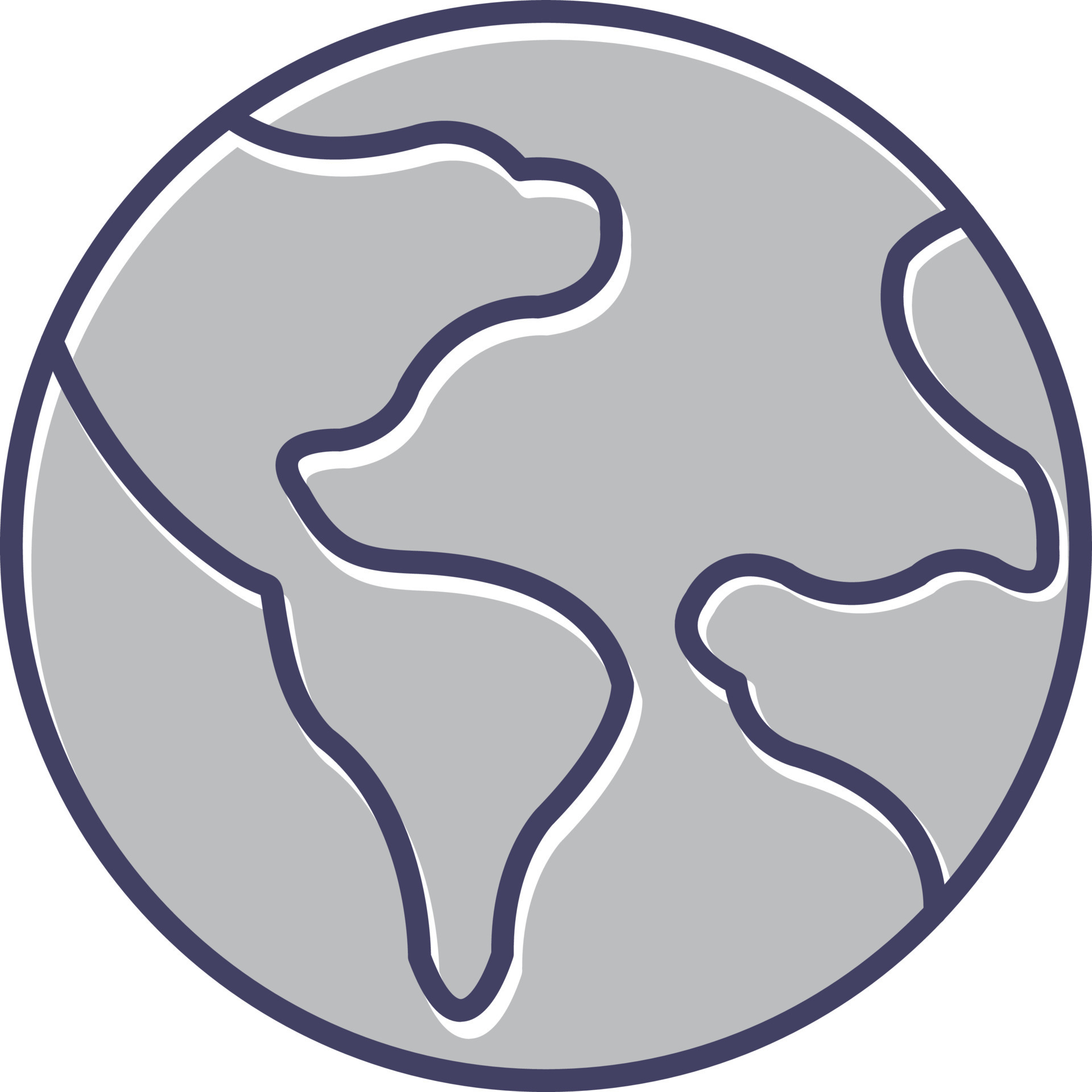 Earth Vector Icon 13998559 Vector Art at Vecteezy