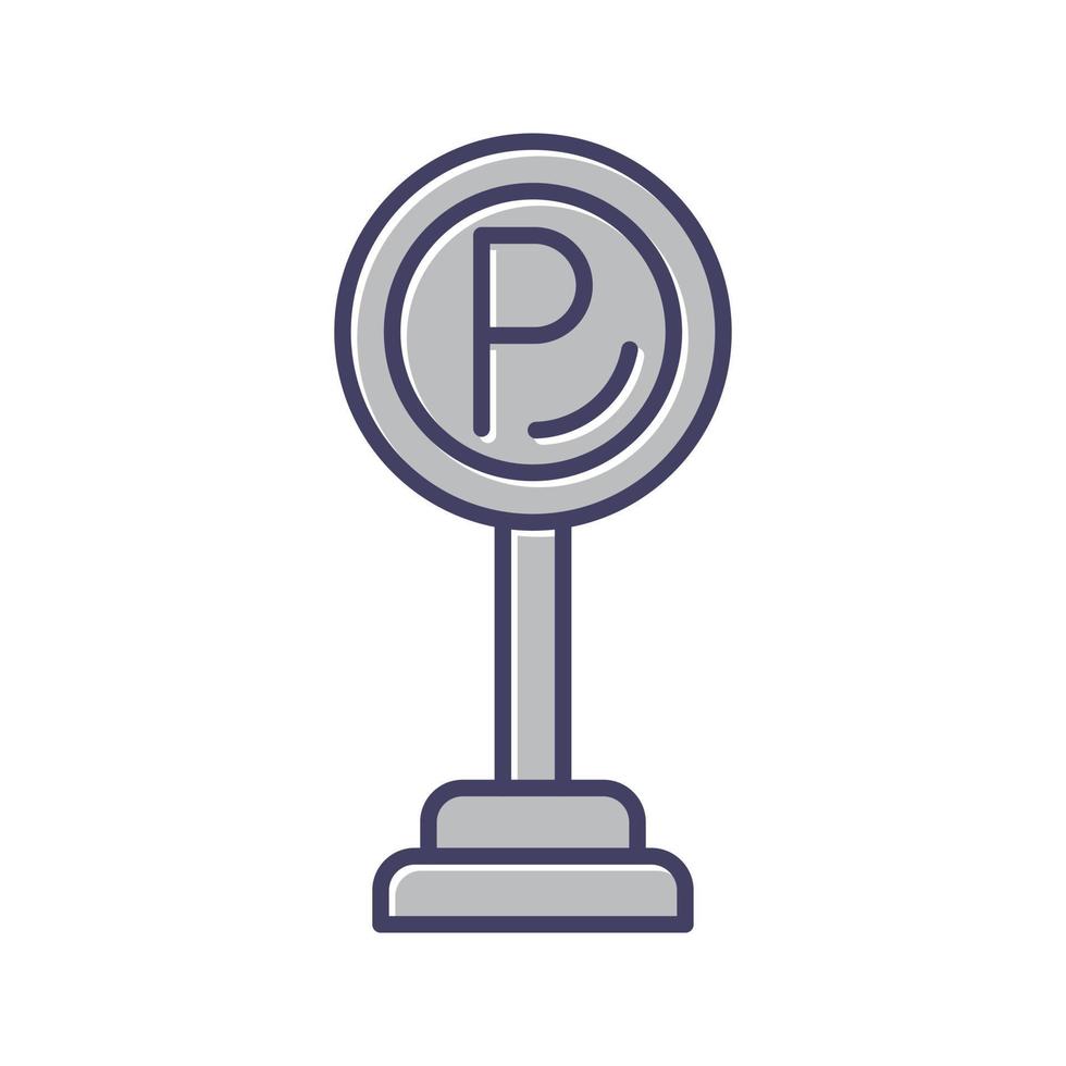 Parking Sign Vector Icon 14007262 Vector Art at Vecteezy
