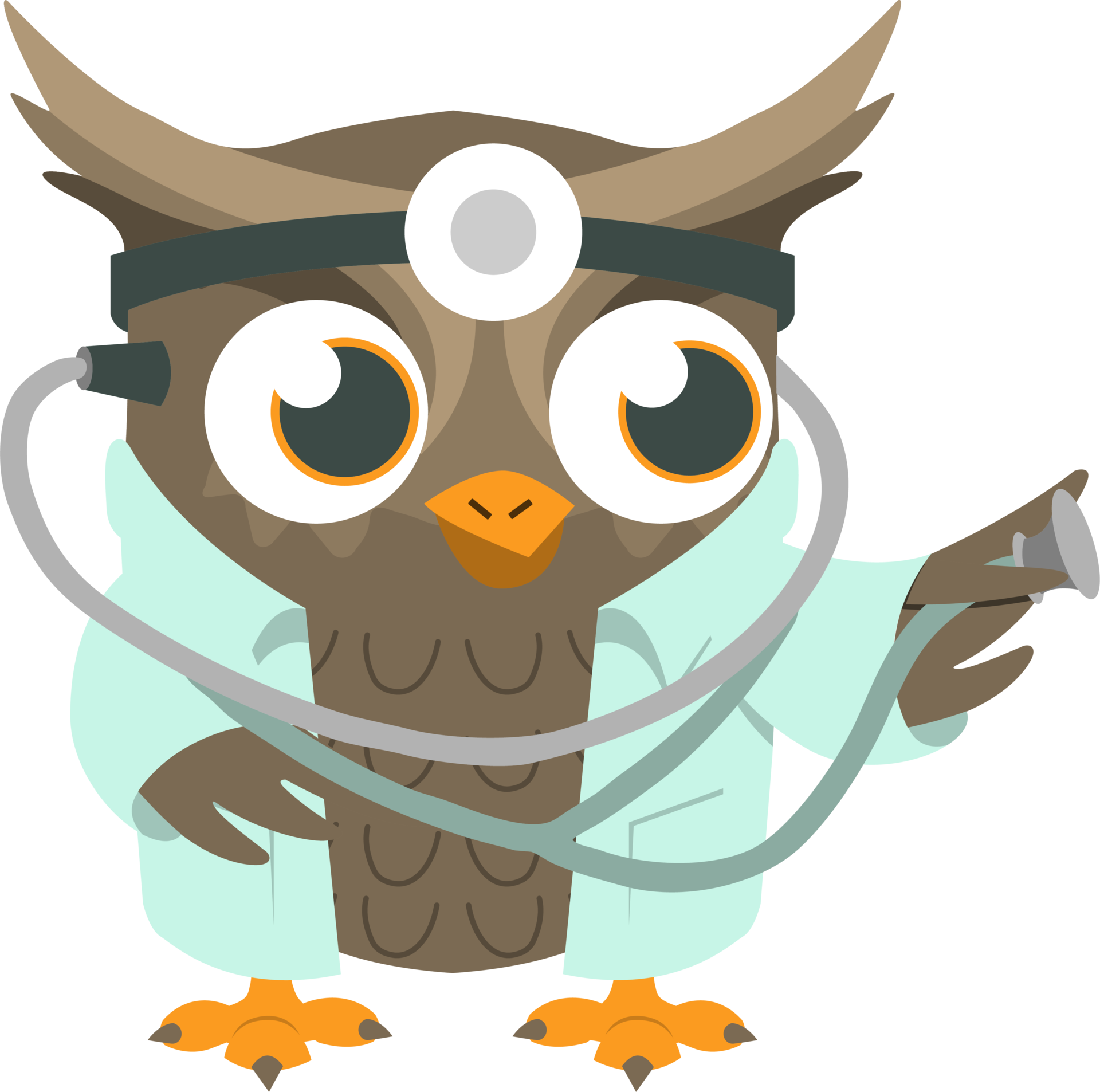 doctor búho estetoscopio png ilustración 14012668 PNG