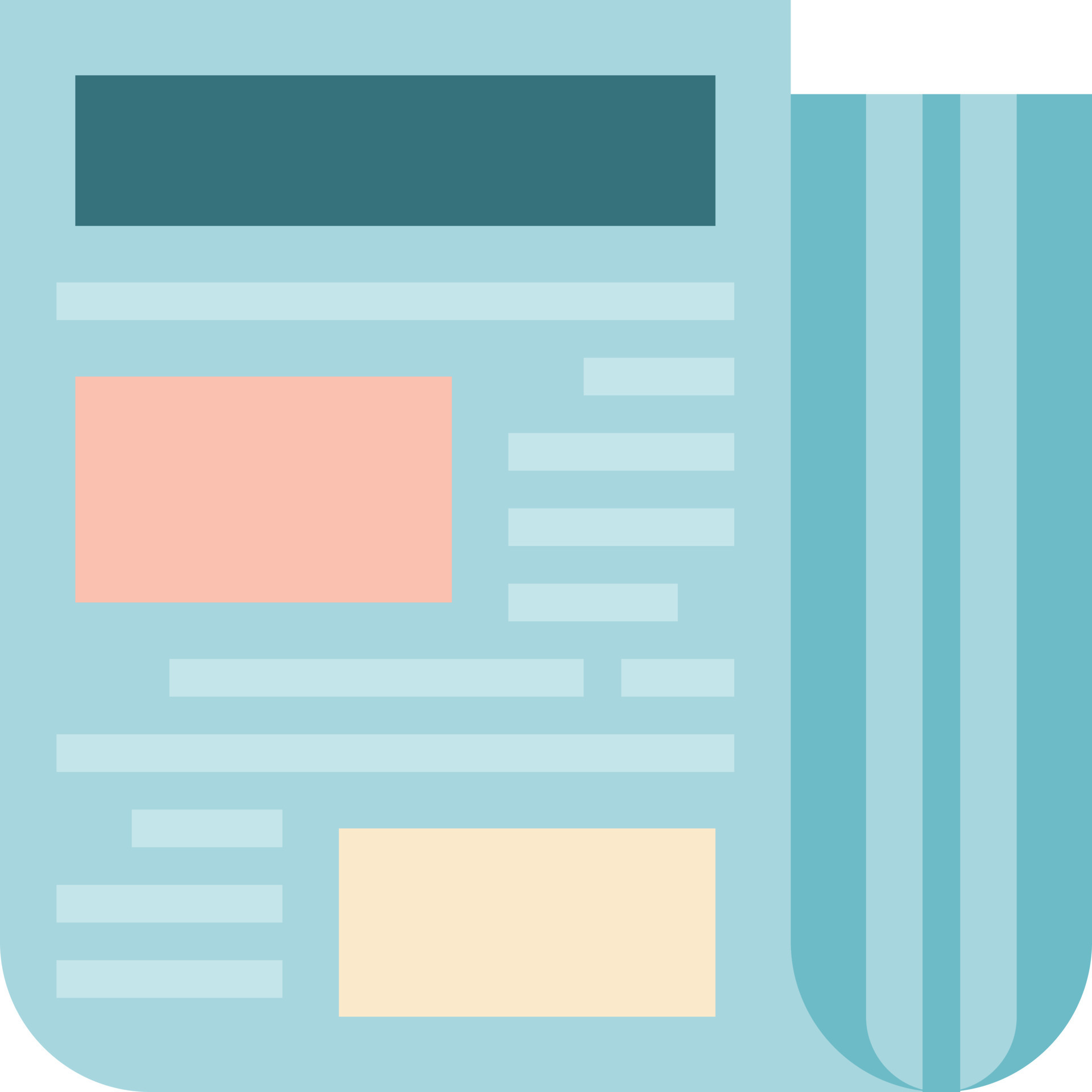 newspaper communication news - flat icon 14014090 Vector Art at Vecteezy