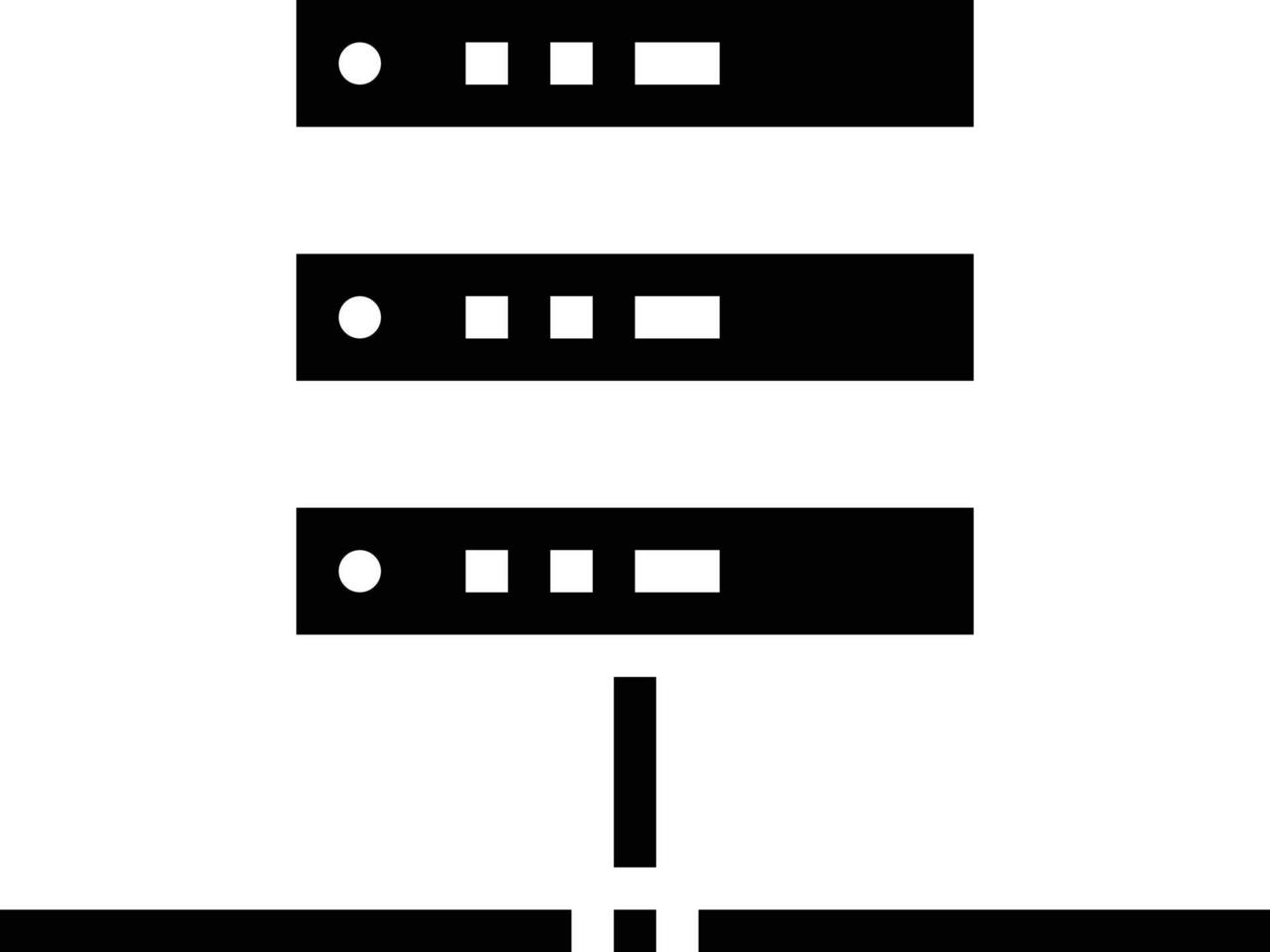server file lan connectivity - solid icon 14014195 Vector Art at Vecteezy