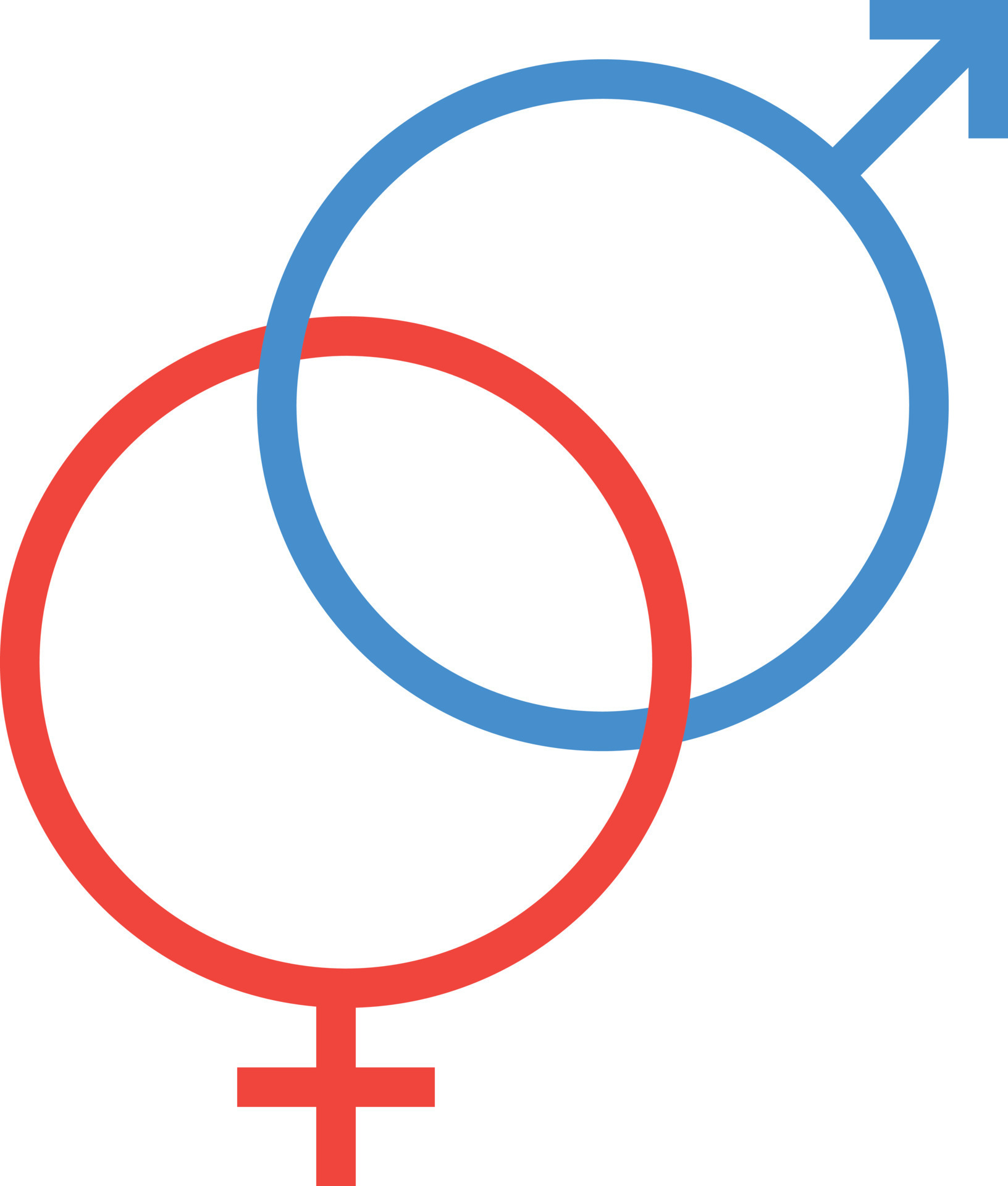 Gender Male Female Flat Icon 14014335 Vector Art At Vecteezy