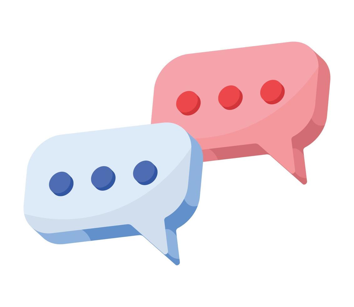 speech bubbles messages 14015447 Vector Art at Vecteezy