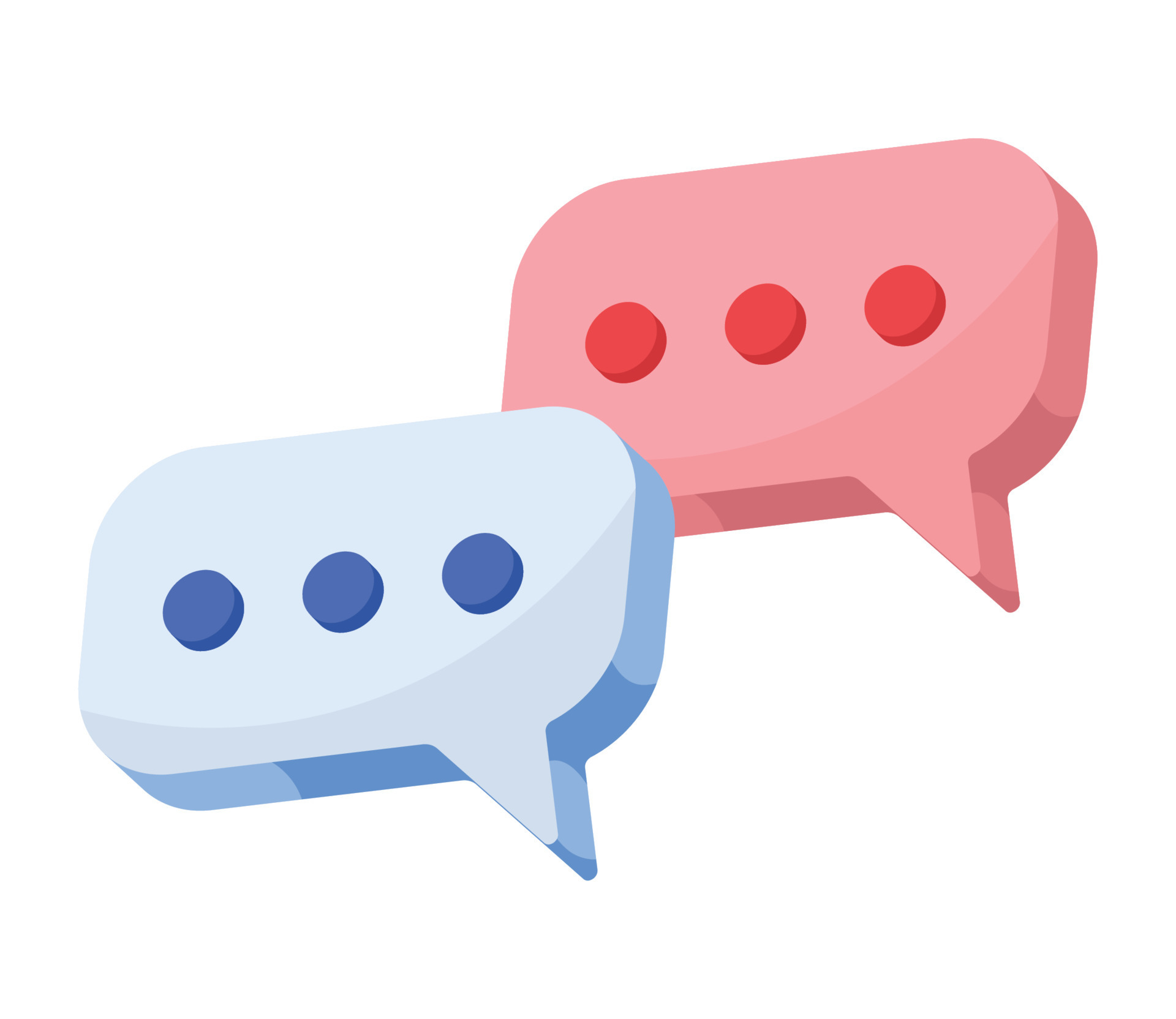 speech bubbles messages 14015447 Vector Art at Vecteezy