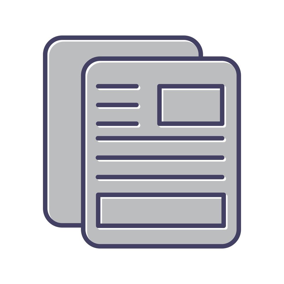 Paper Vector Icon 14023972 Vector Art at Vecteezy