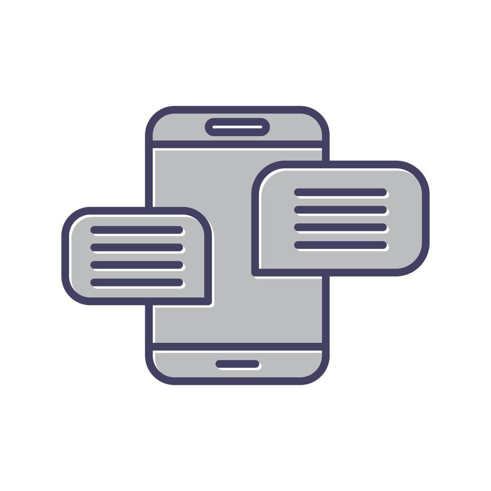 Messages Vector Icon 14024119 Vector Art at Vecteezy