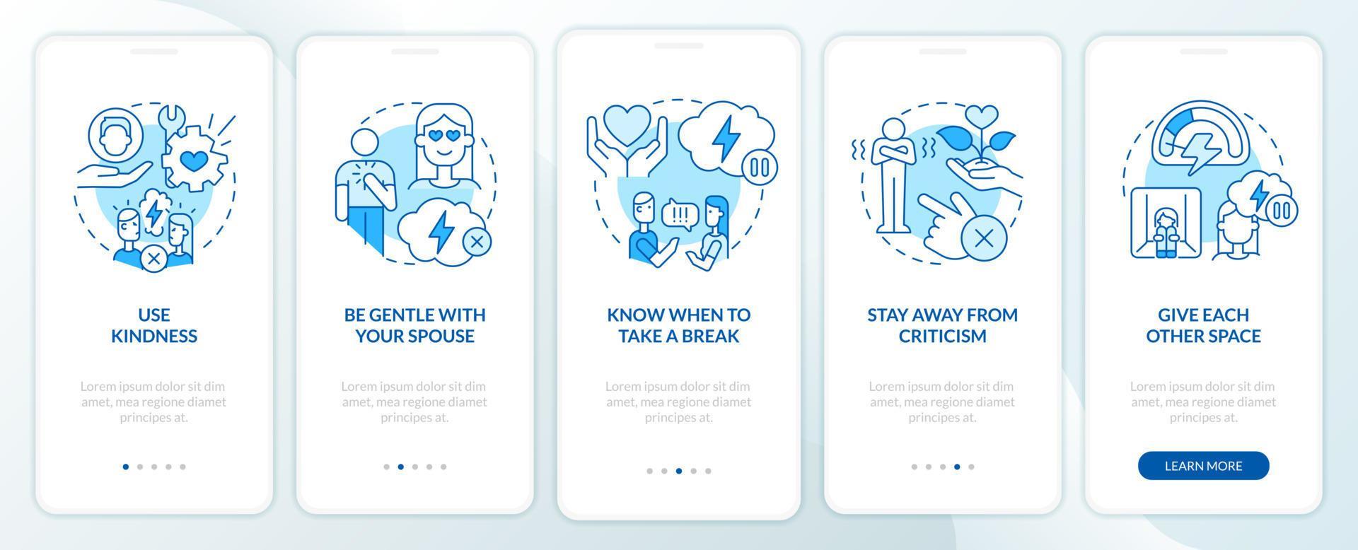 Fixing Broken Marriage Blue Onboarding Mobile App Screen Walkthrough 5