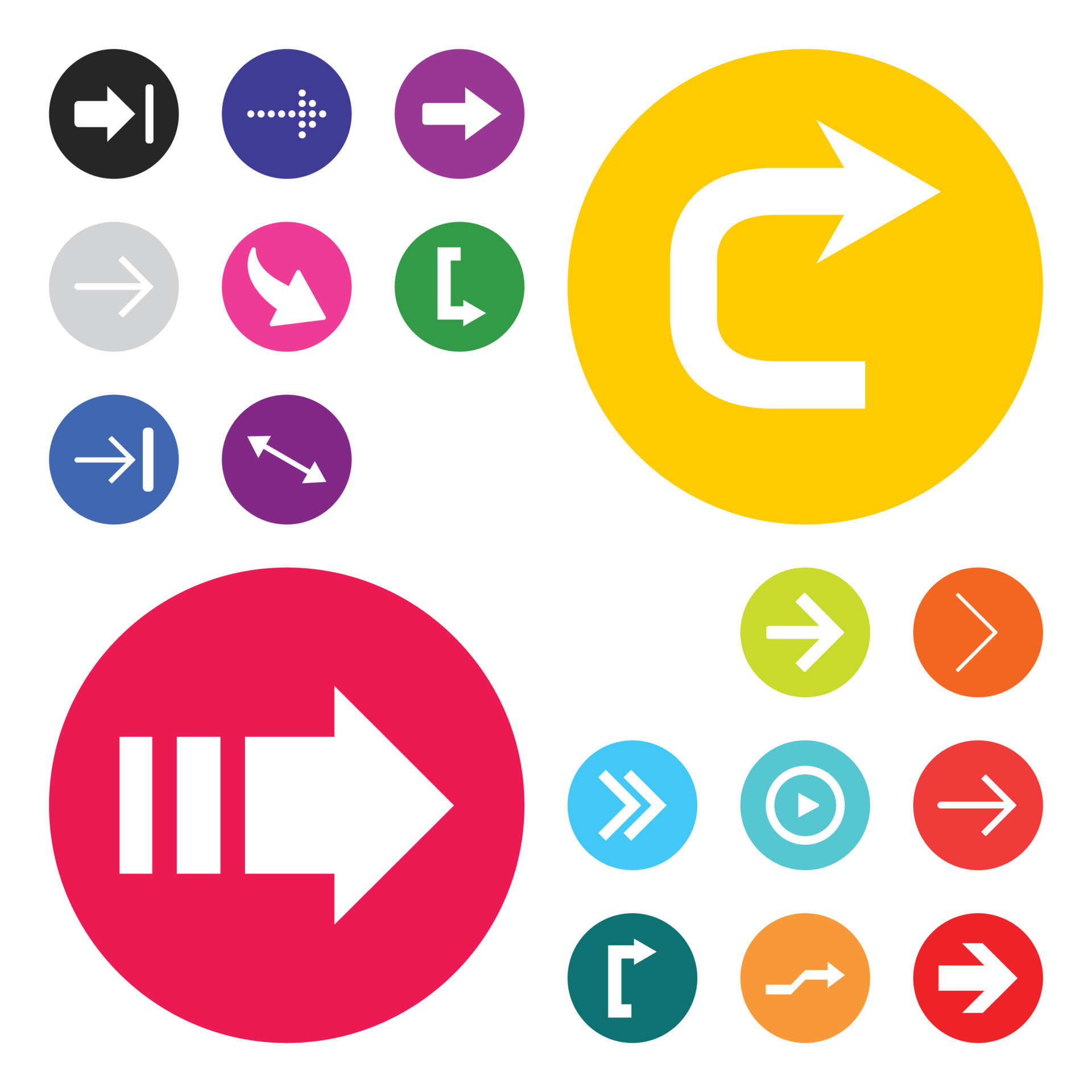 User Interface Buttons Design Set Vector 14030701 Vector Art At Vecteezy
