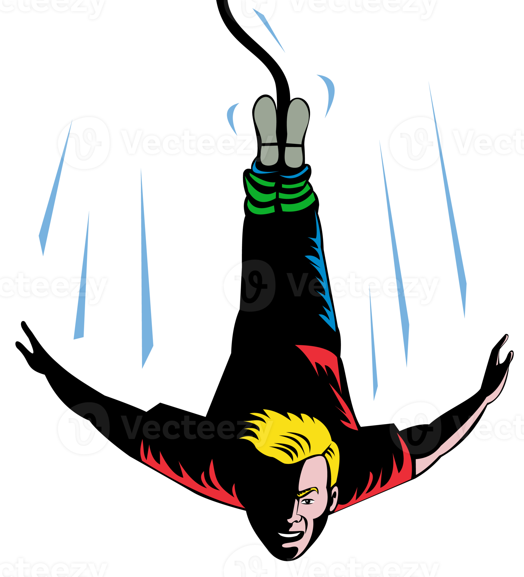 Man Bungy Jumping 14031063 PNG