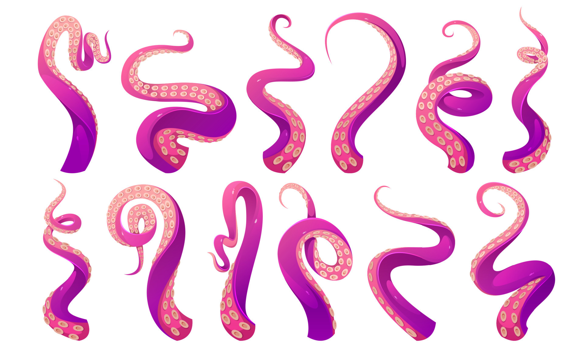 Tentacles of octopus, squid or kraken 14032166 Vector Art at Vecteezy Tentacles of octopus, squid or kraken 14032166 Vector Art at Vecteezy