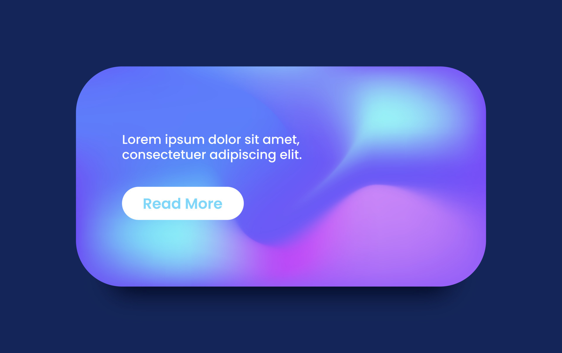 Card Element Ui Kit For Responsive Mobile App In Gradient Style