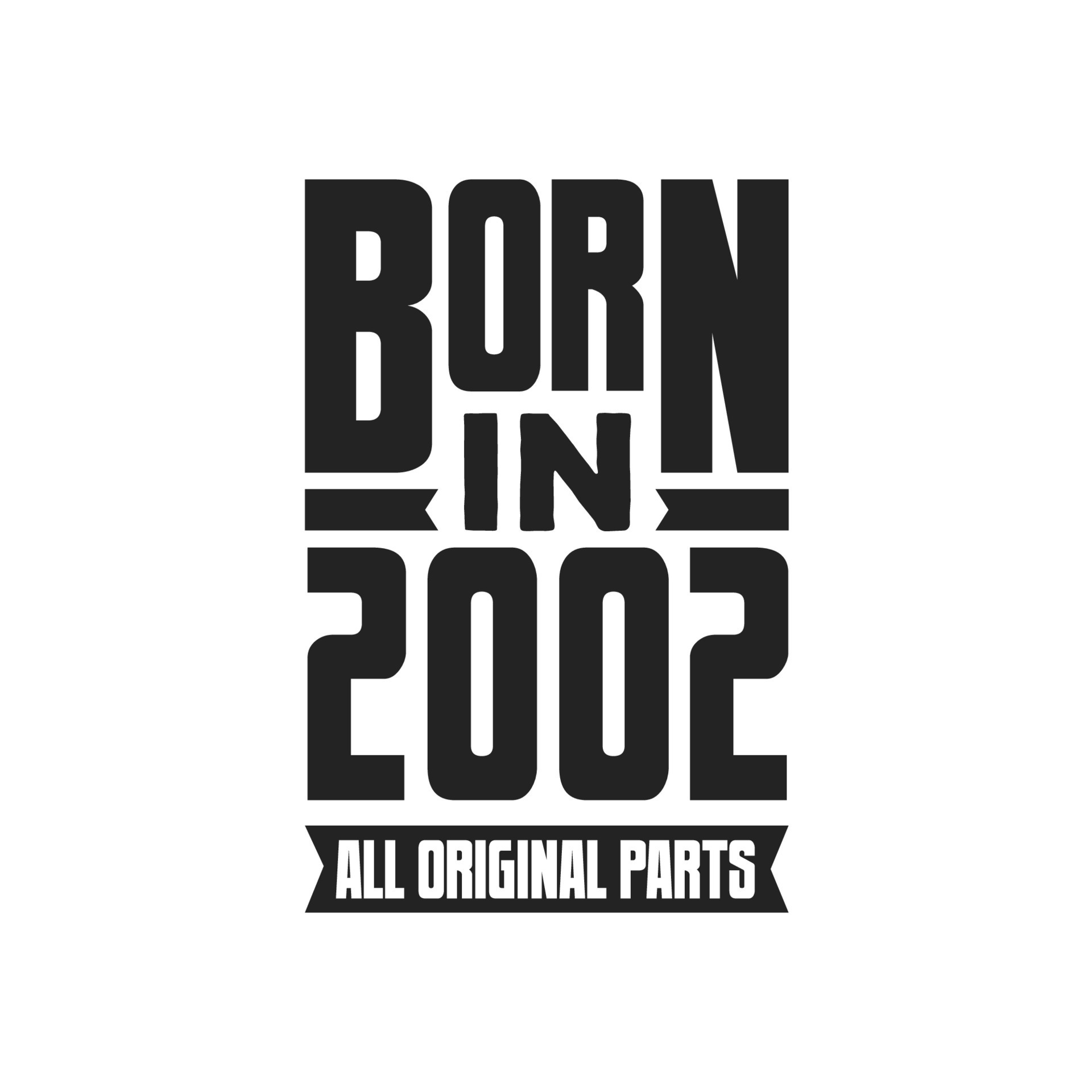 Born In 2002 Birthday Quote Design For Those Born In The Year 2002 Born In 2002 Birthday Quote Design For Those Born In The Year 2002
