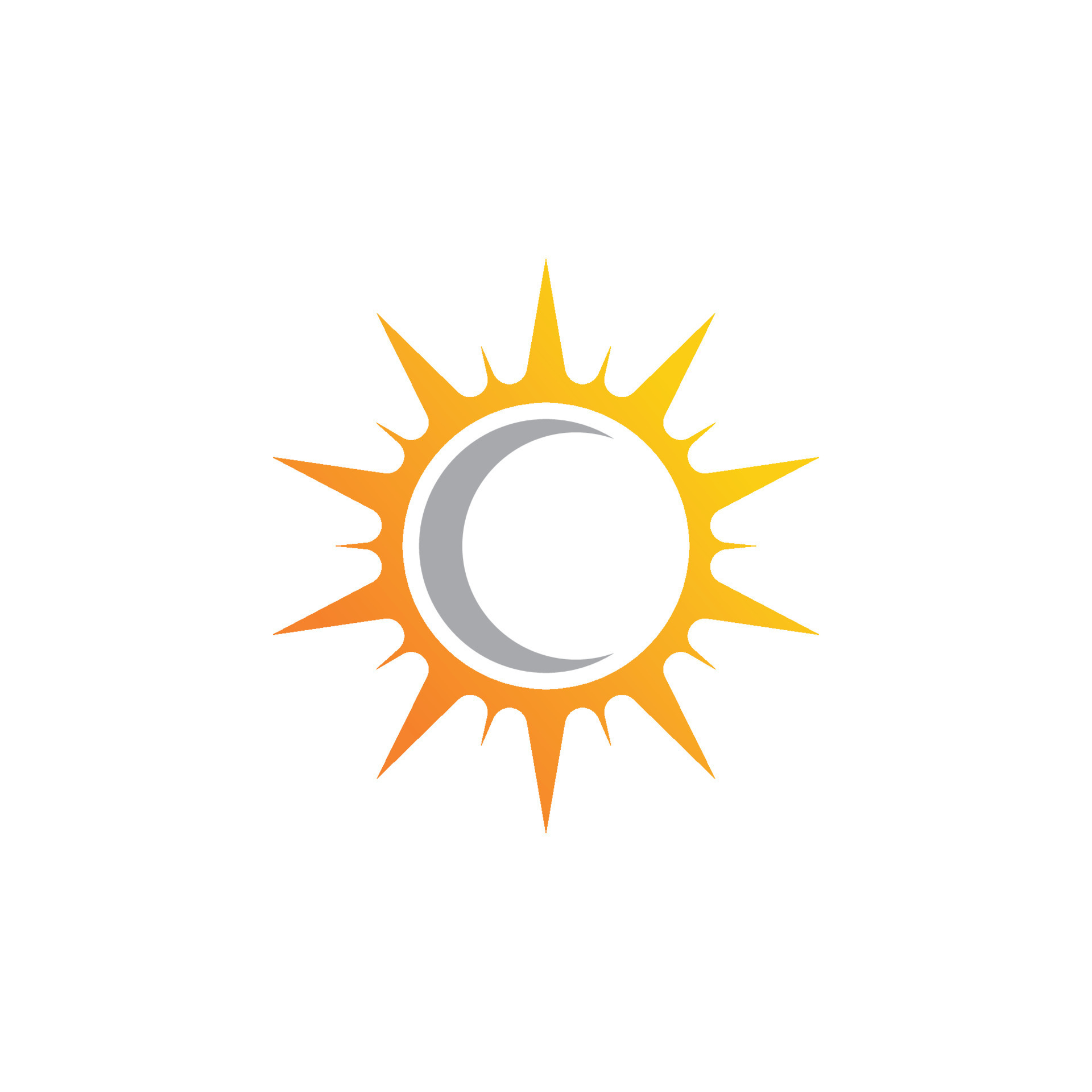 Sun vector illustration icon 14042568 Vector Art at Vecteezy