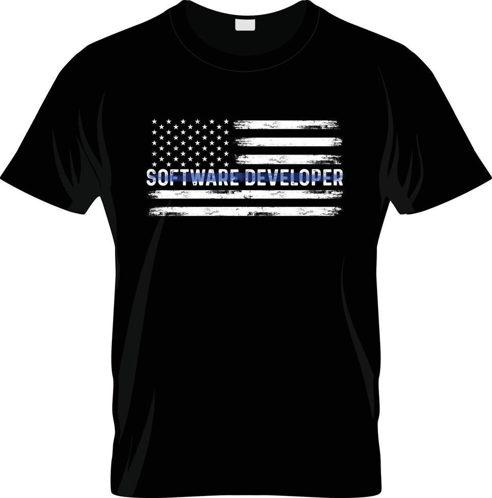 Software Developer t-shirt design, Software Developer t-shirt slogan ...