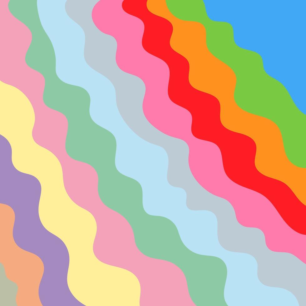 Very colorful background of colored curves 14044363 Vector Art at Vecteezy