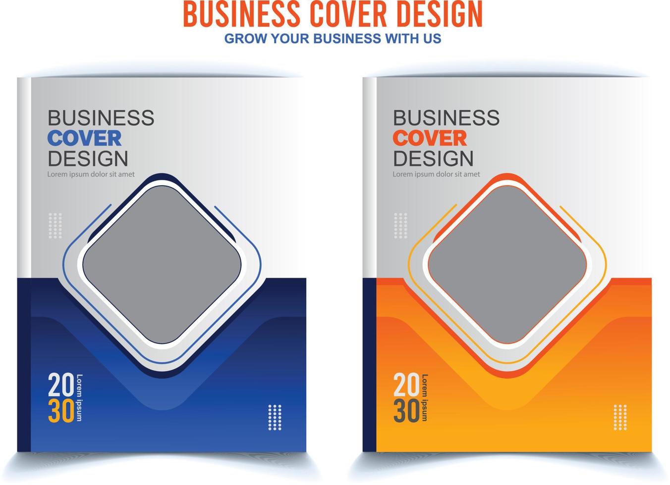 Creative Profesional Corporate Book Cover Design Set 14047102 Vector