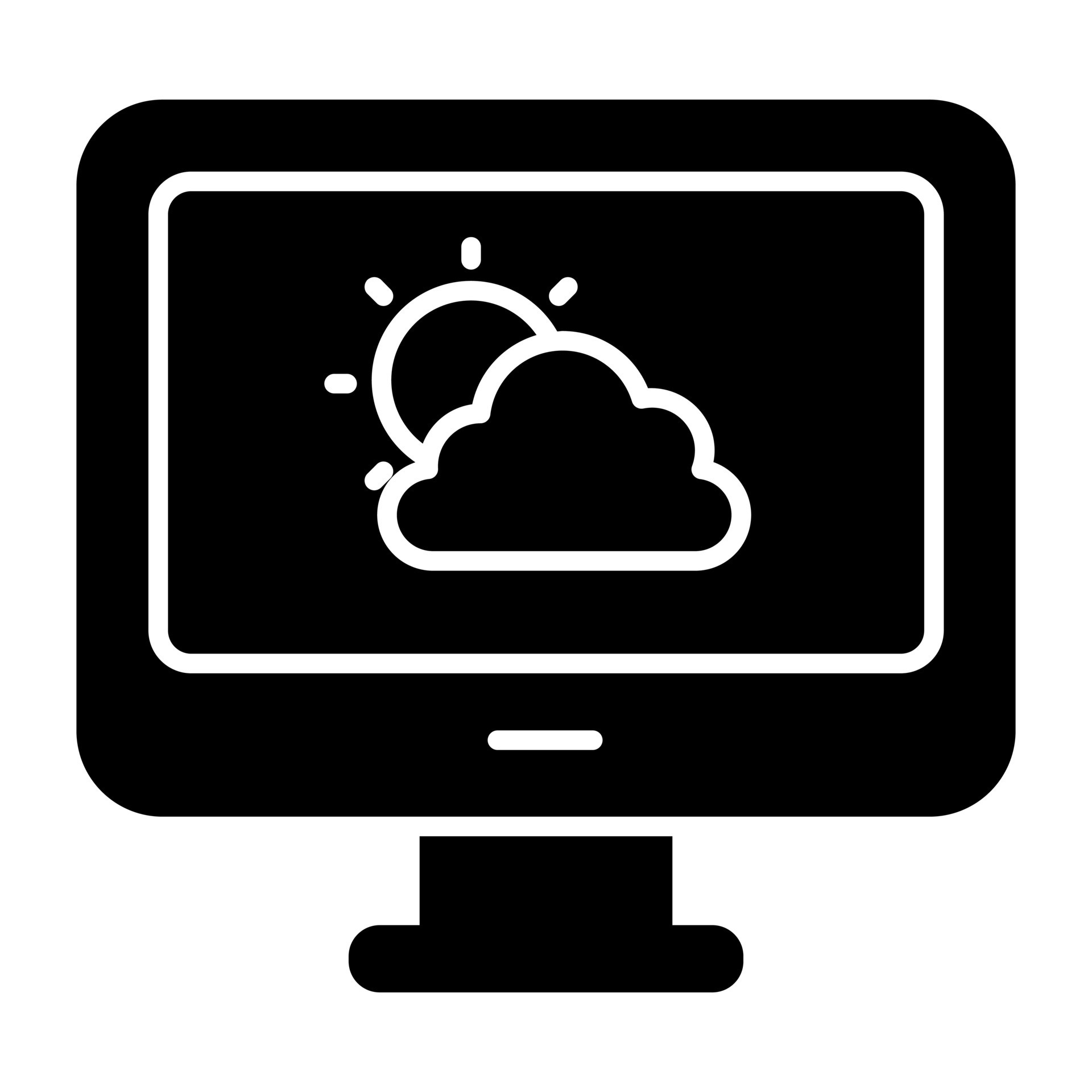 A perfect design icon of online weather forecast 14048646 Vector Art at ...