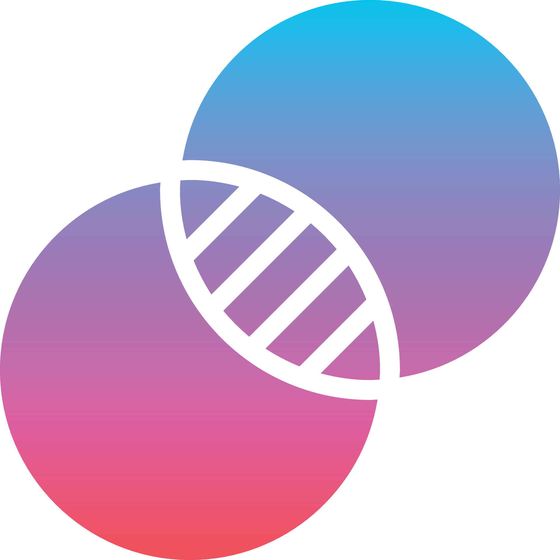 mathematics subset intersect math set - gradient solid icon 14054966 ...