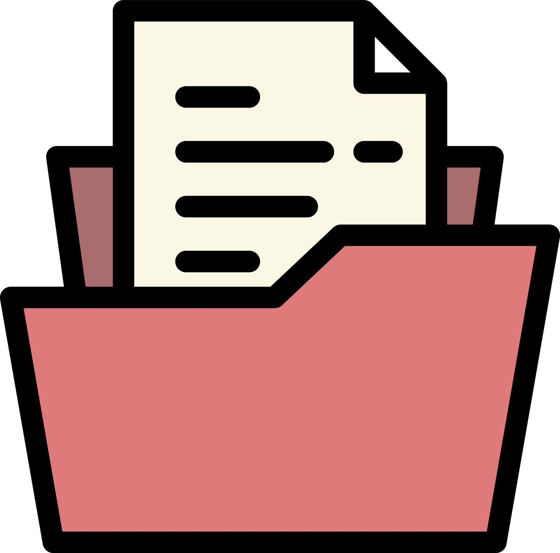 folder, file color icon 14056682 Vector Art at Vecteezy