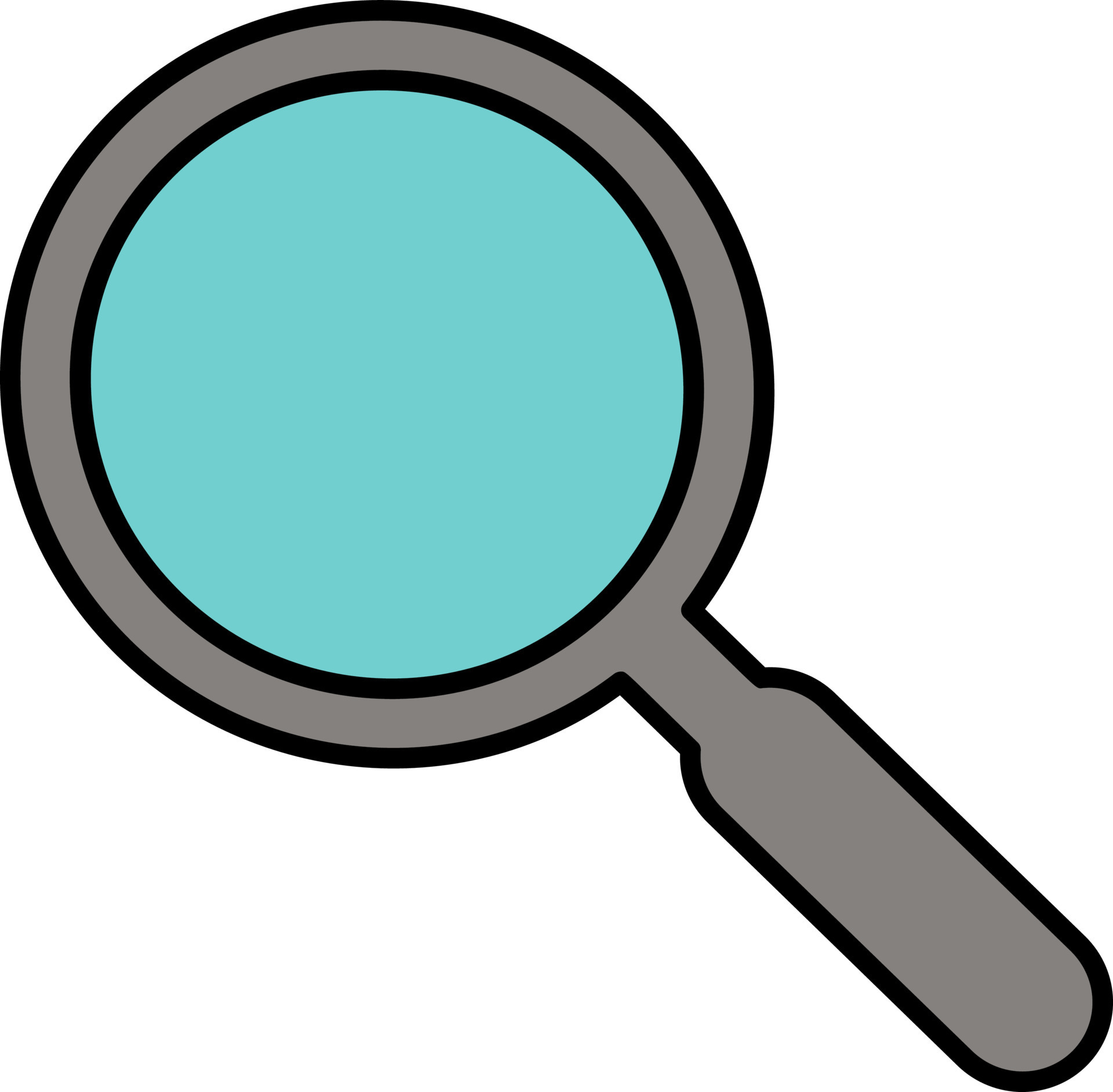 magnifying glass outline color icon 14058100 Vector Art at Vecteezy magnifying glass outline color icon 14058100 Vector Art at Vecteezy