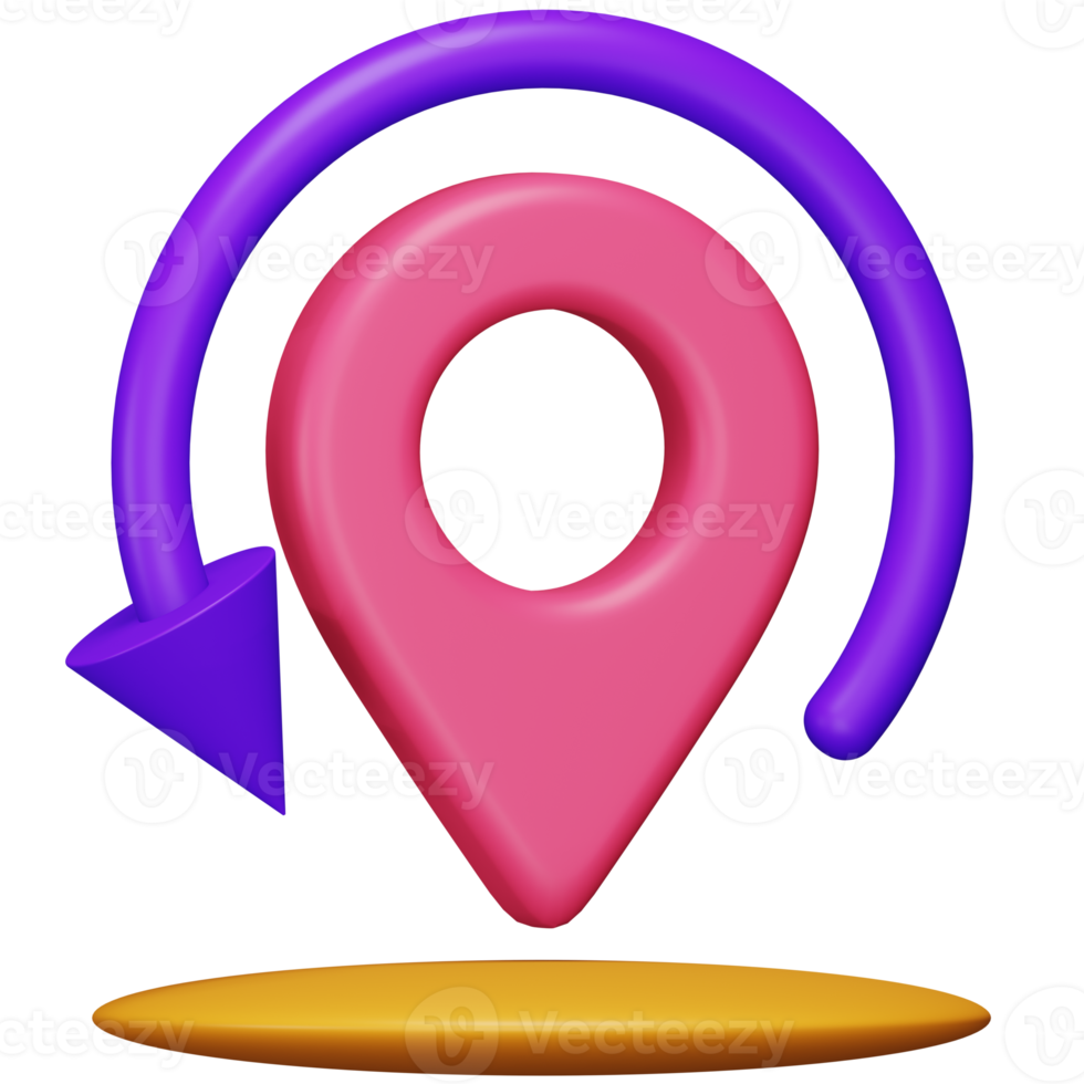 Return 3d rendering isometric icon. 14060030 PNG Return 3d rendering isometric icon. 14060030 PNG