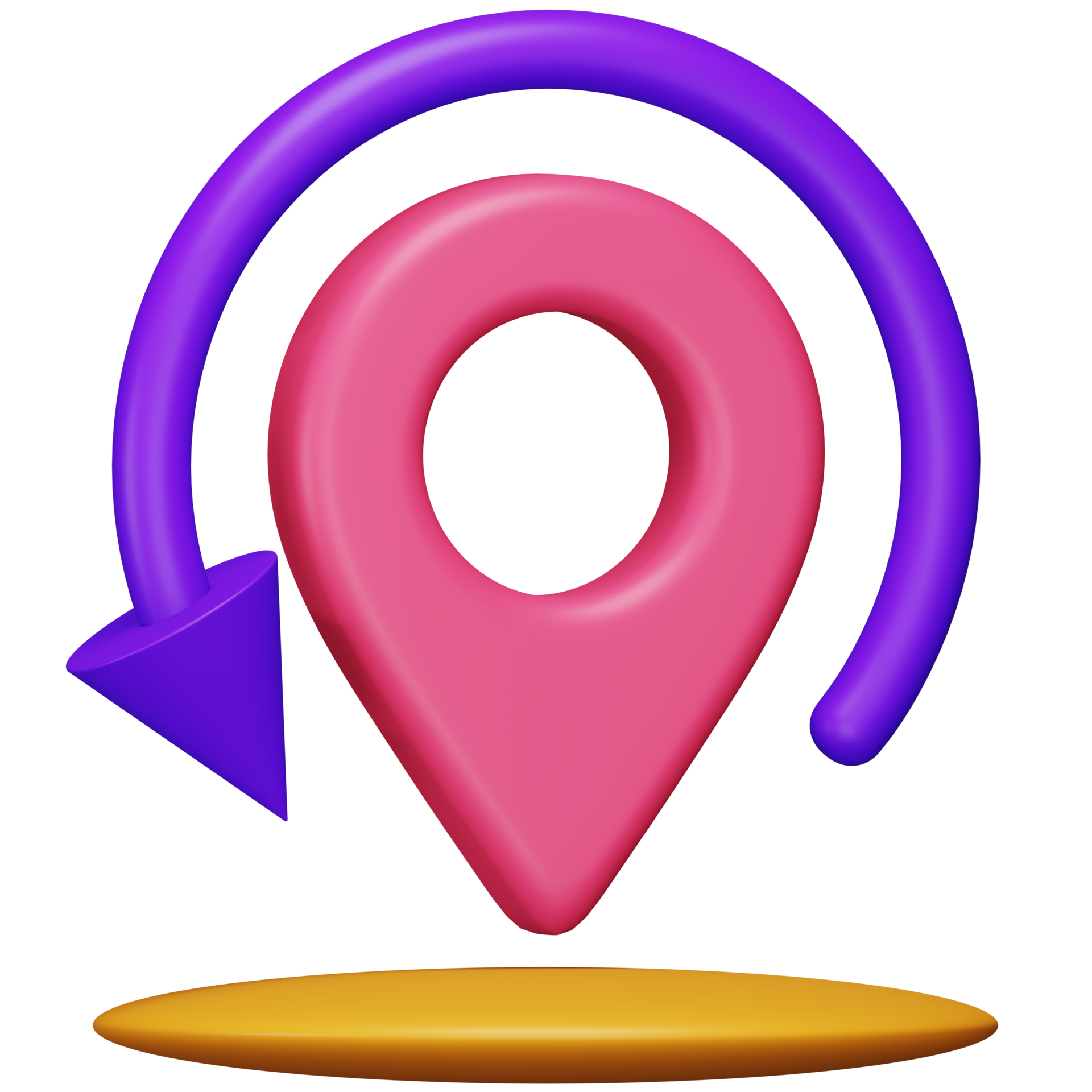 Return 3d rendering isometric icon. 14060030 PNG Return 3d rendering isometric icon. 14060030 PNG