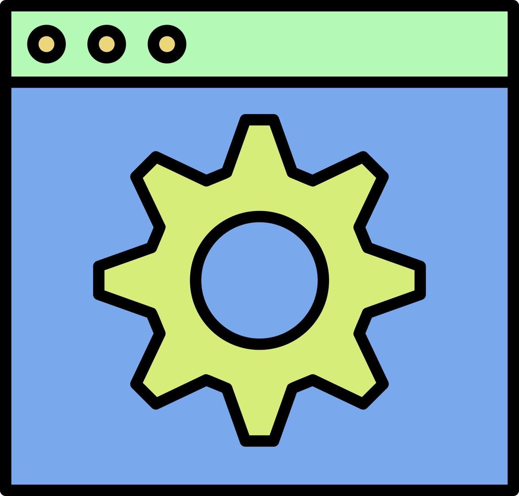 backend, coding color icon 14063598 Vector Art at Vecteezy