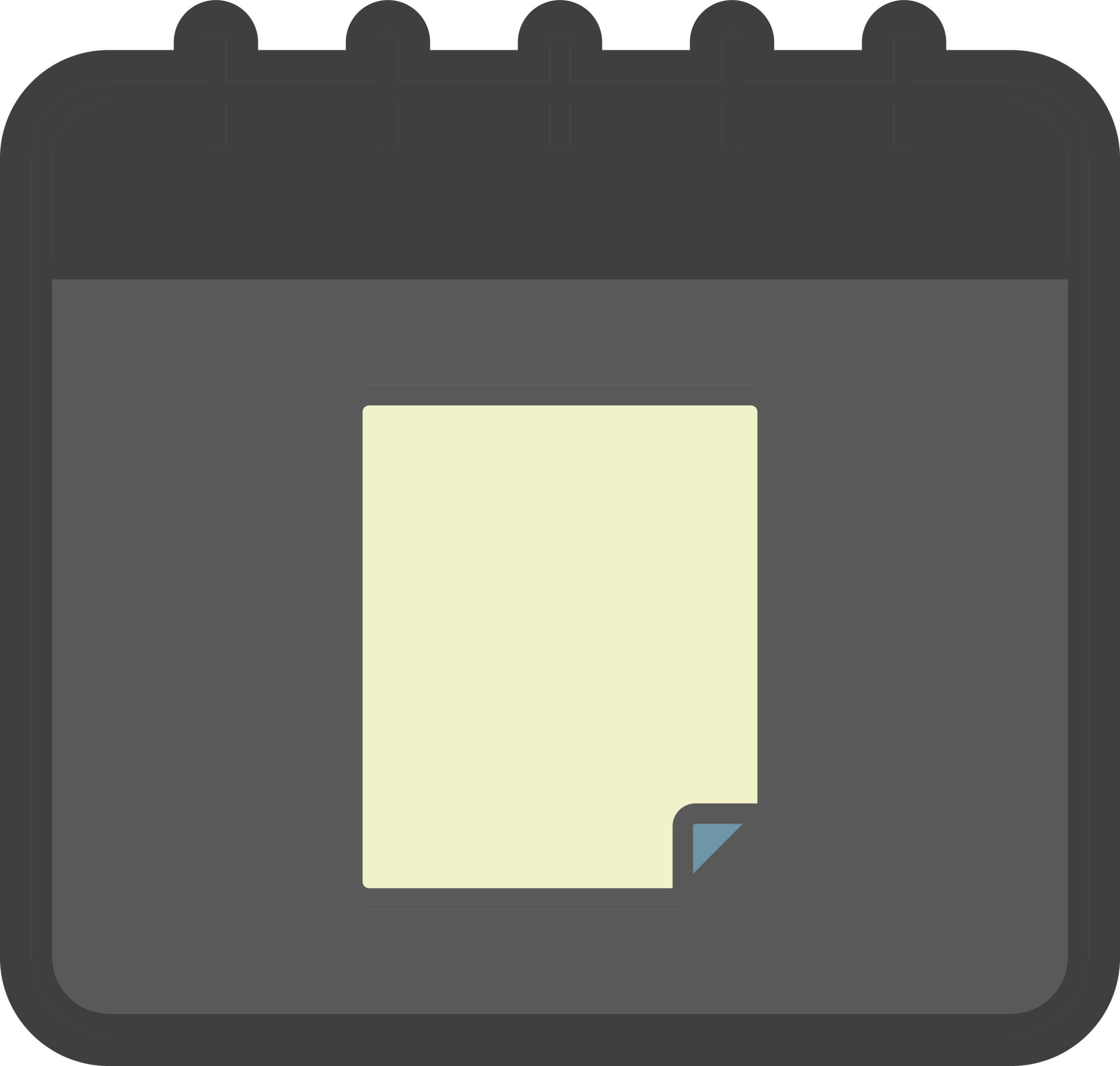 Calendar, file color icon 14063852 Vector Art at Vecteezy