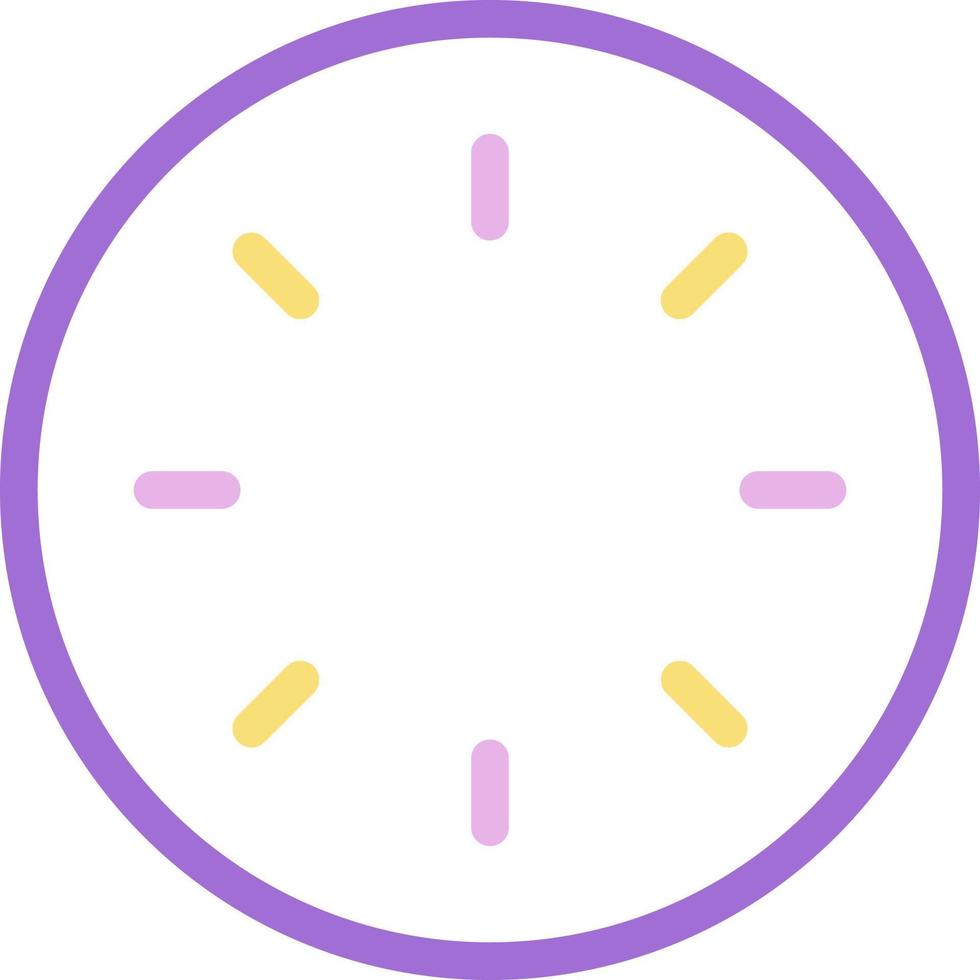 icono de color de reloj sin manecillas 14064153 Vector en Vecteezy