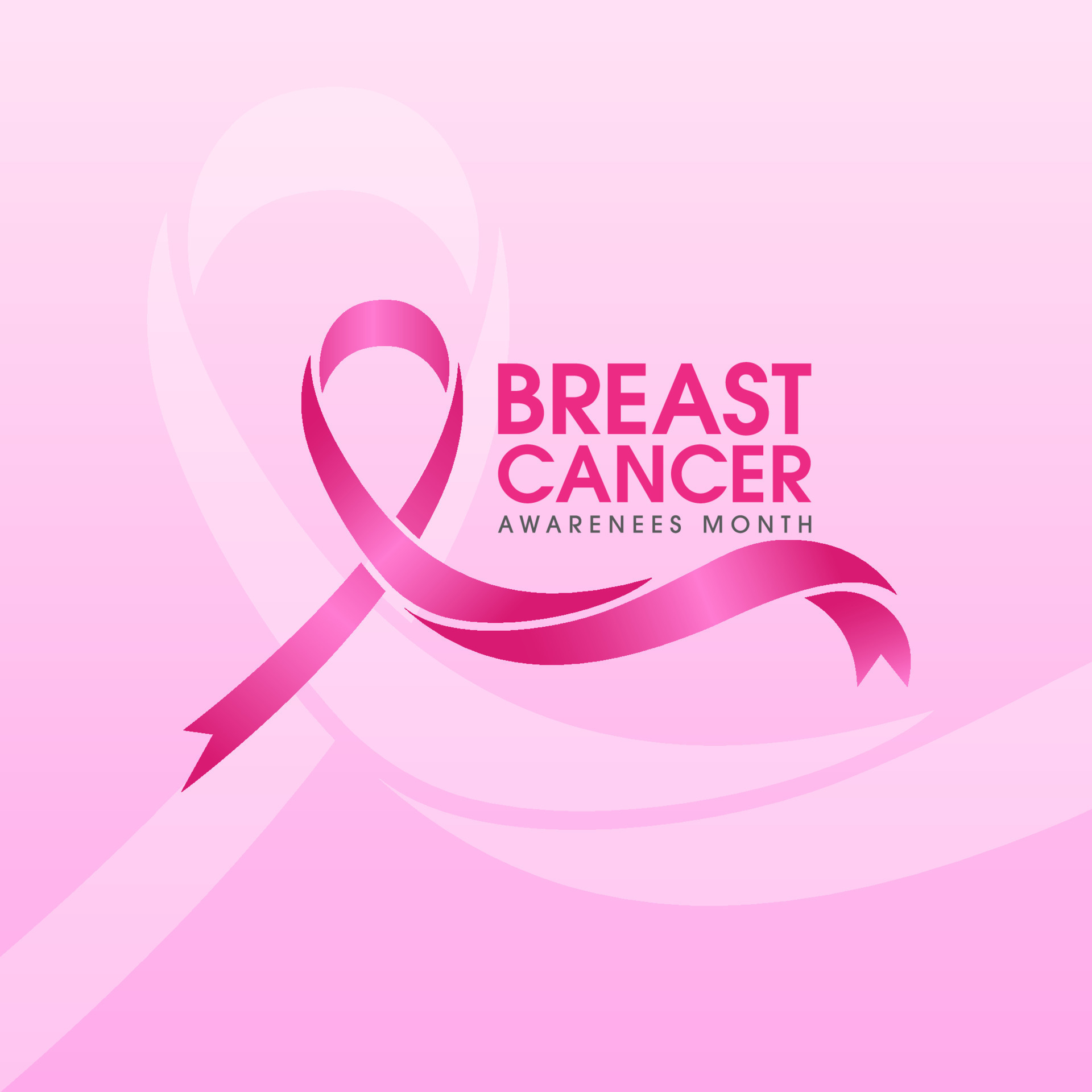 Pink Ribbon Breast Cancer Icon 14065201 Vector Art At Vecteezy