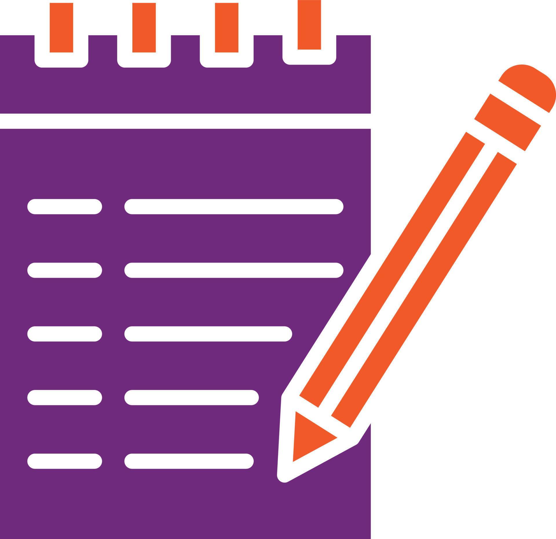 Notes Vector Icon Design Illustration 14066840 Vector Art at Vecteezy