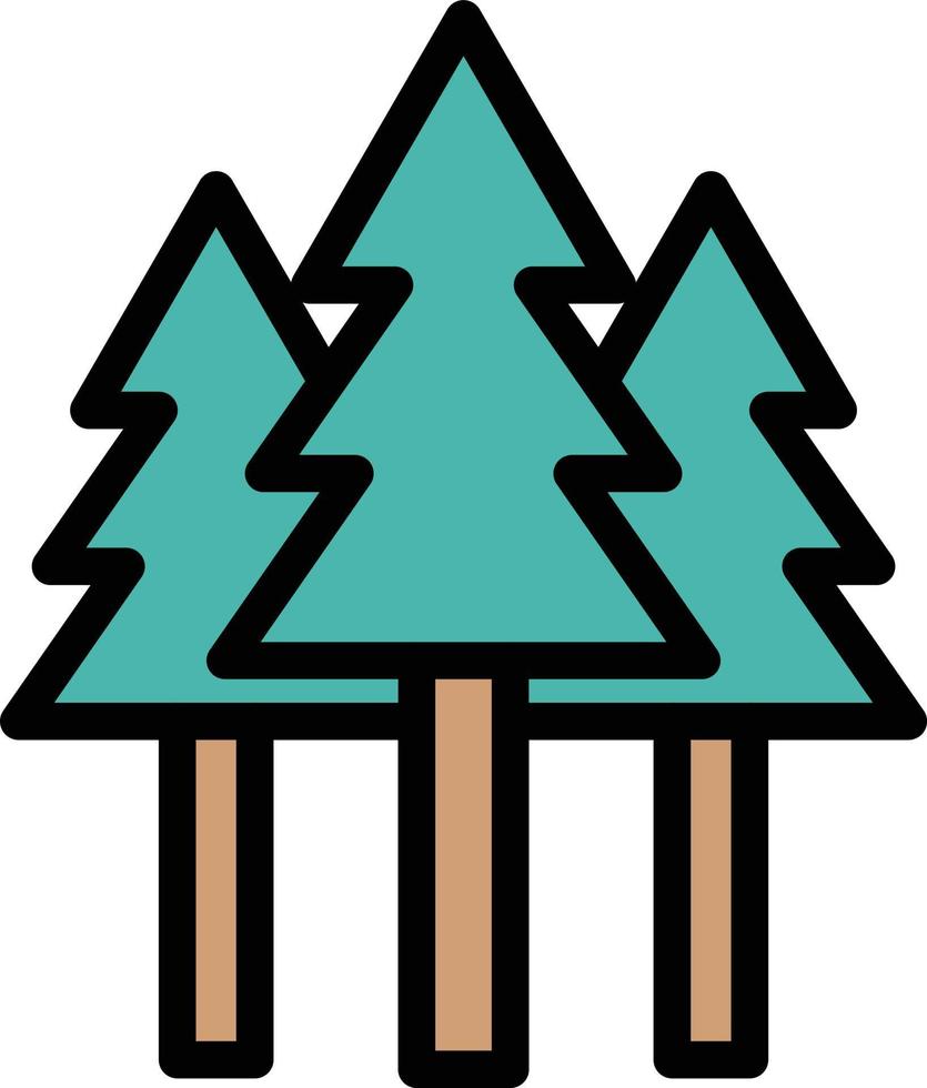 Forest Vector Icon Design Illustration 14067055 Vector Art at Vecteezy