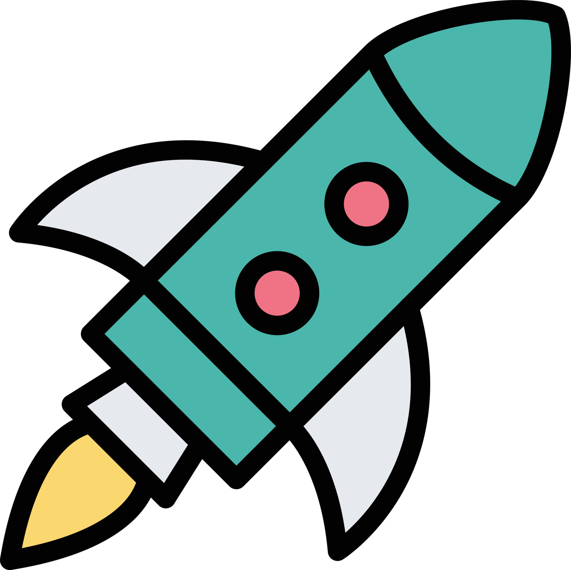 Rocket Vector Icon Design Illustration 14067103 Vector Art at Vecteezy