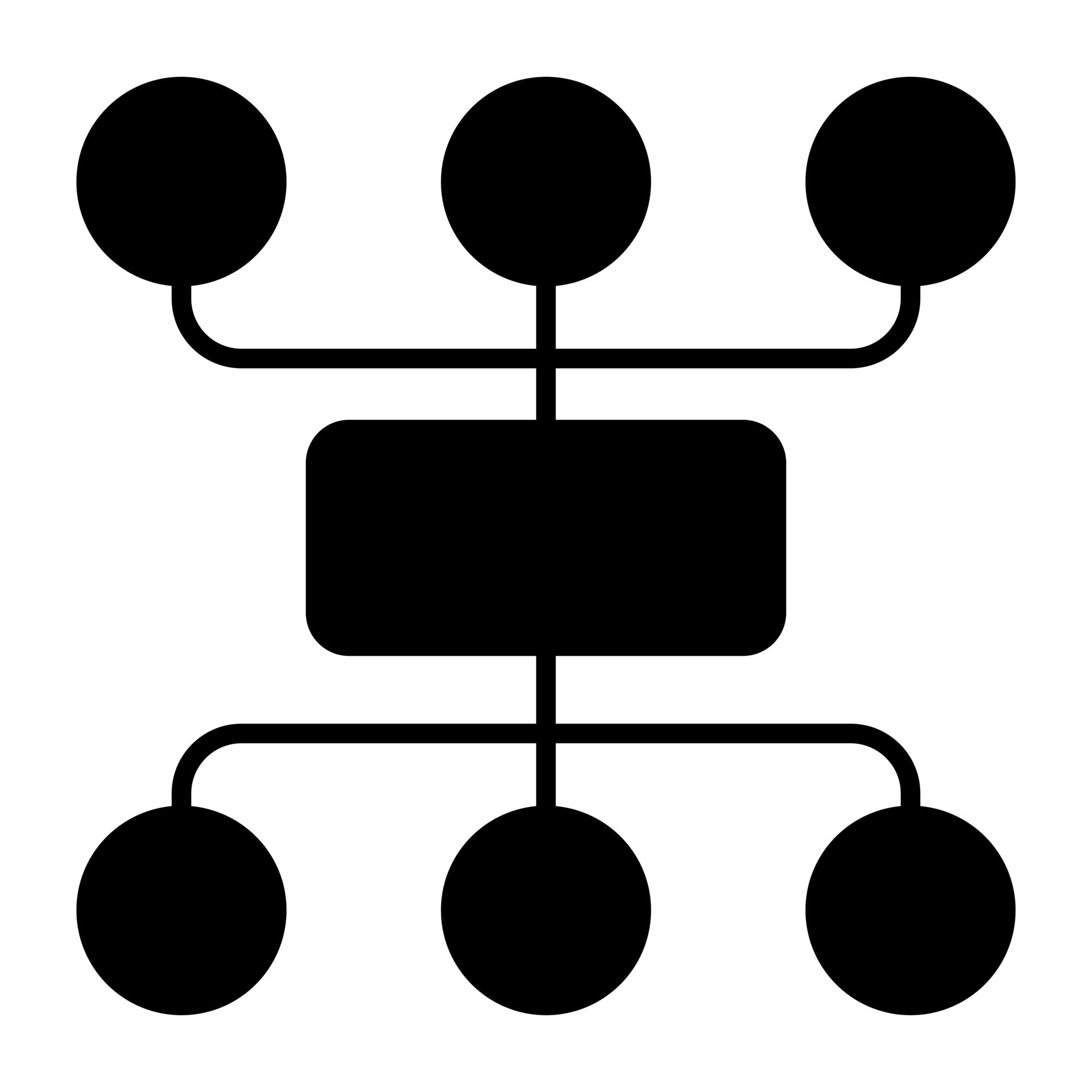 An icon design of flowchart, solid icon 14067762 Vector Art at Vecteezy