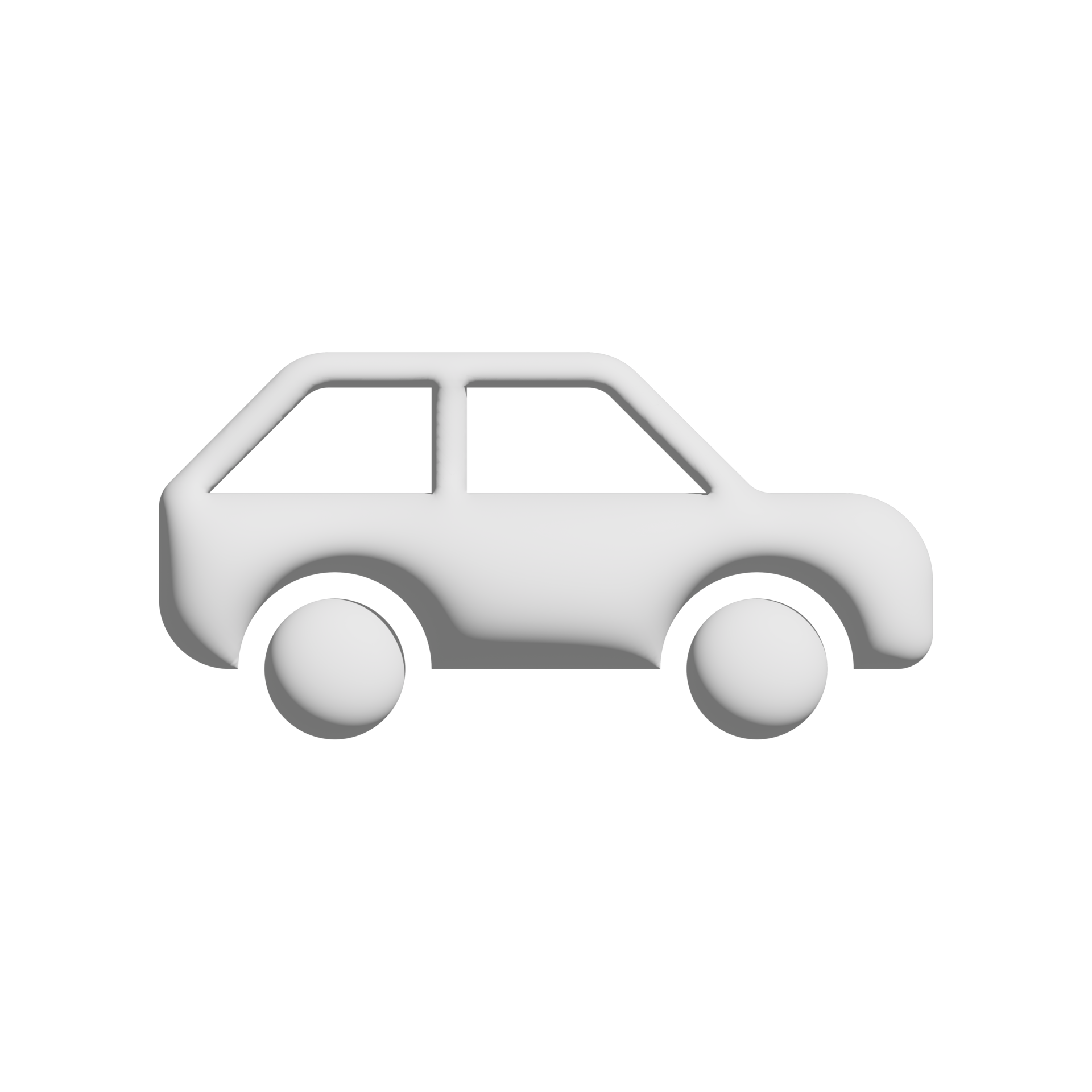 car icon 3d design for application and website presentation 14070026 PNG