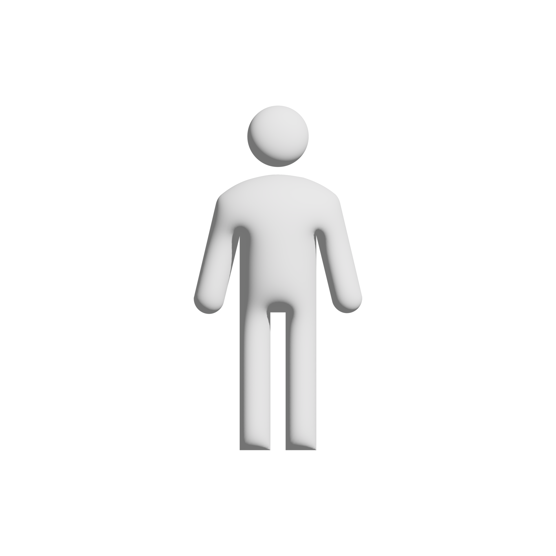 Man Icon 3d Design For Application And Website Presentation 14070049 Png