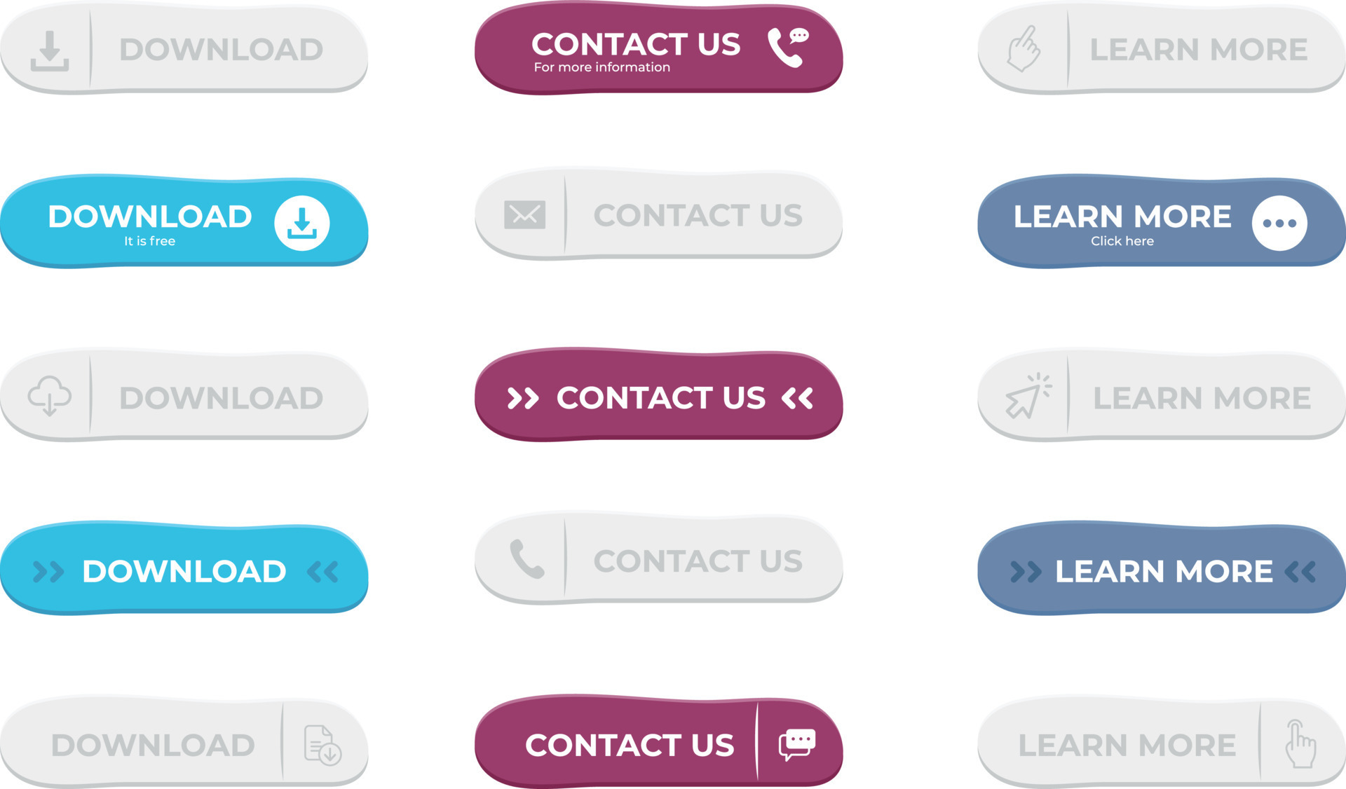 buttons vector design 14070560 Vector Art at Vecteezy buttons vector design 14070560 Vector Art at Vecteezy