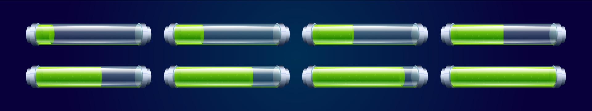 Game ui loading progress bars vector resources set 14070982 Vector Art ...